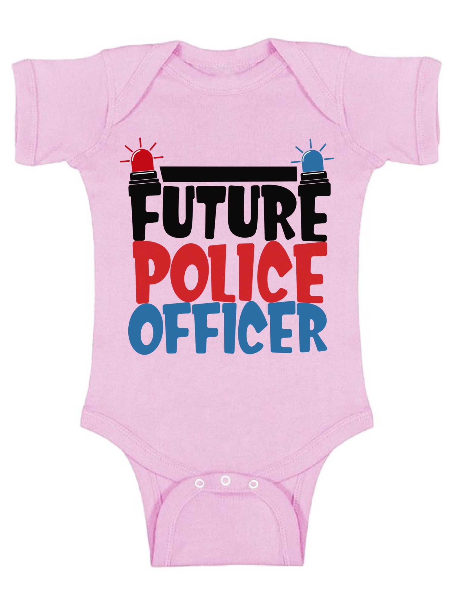 Awkward Styles Future Police Officer Bodysuit Short Sleeve for Newborn ...