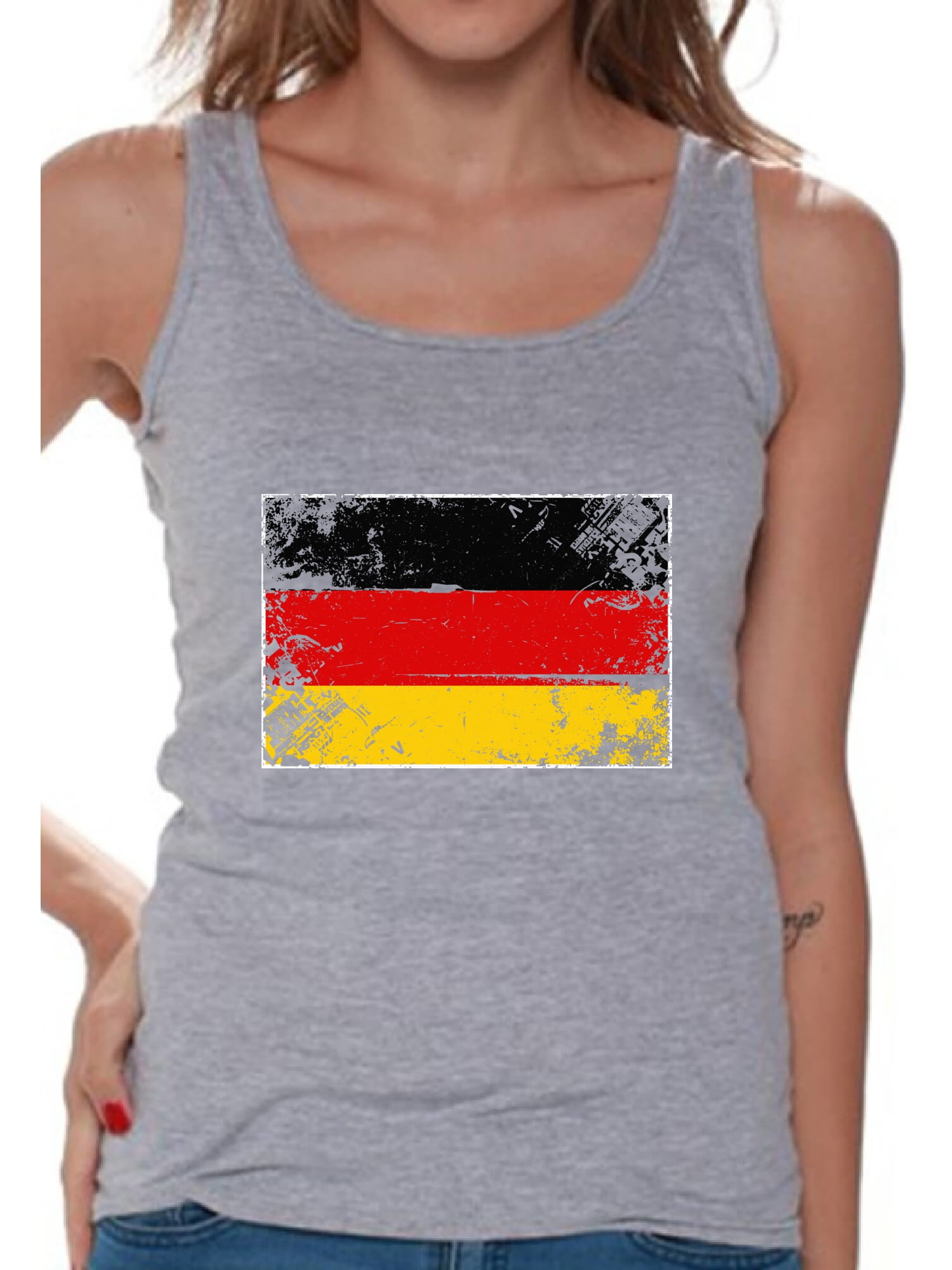 Awkward Styles Germany Flag Tank Top for Women German Tanks German ...