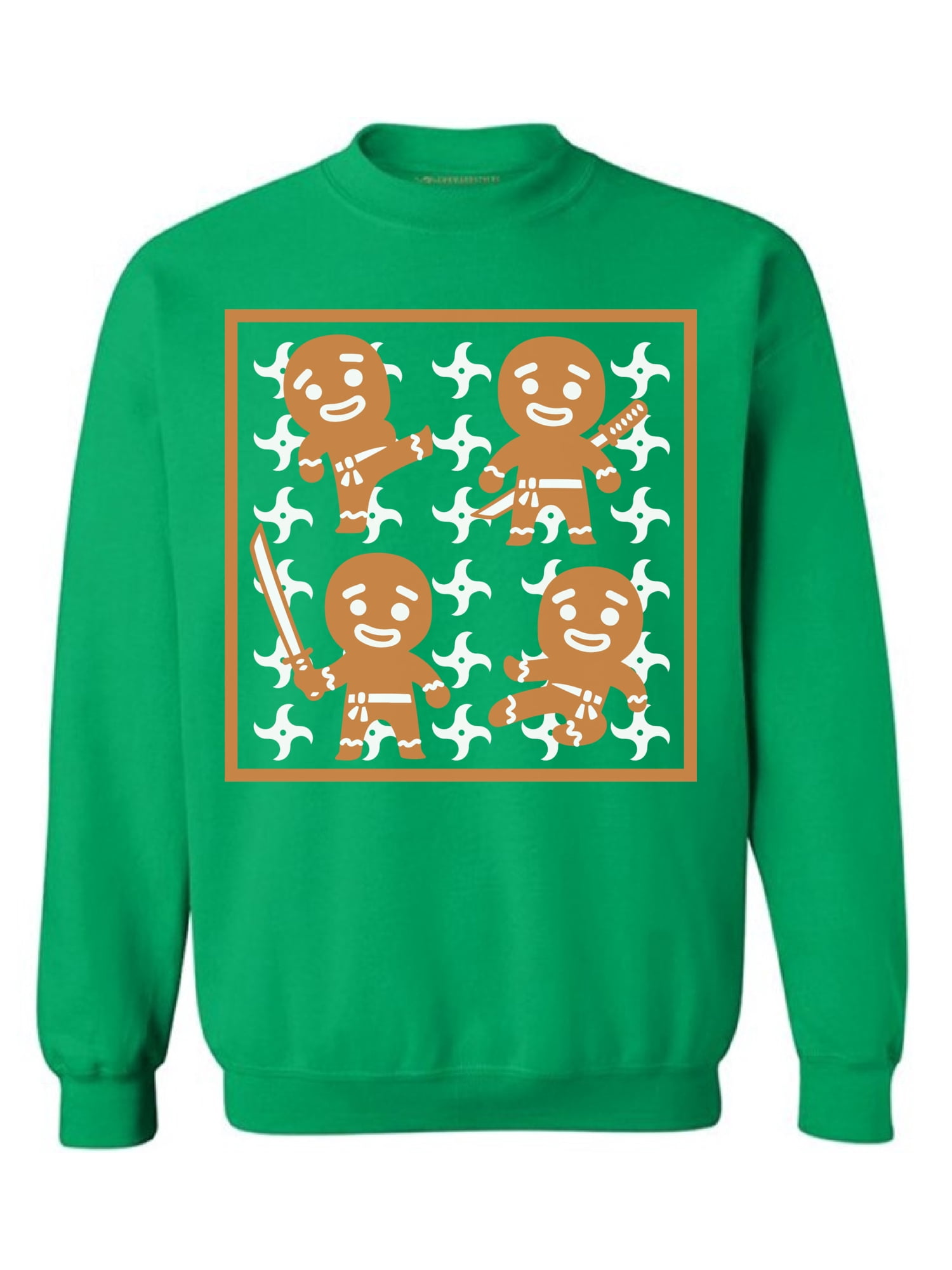 Awkward Styles Gingerbread Ninja Sweatshirt Ginja Sweater for Christmas ...