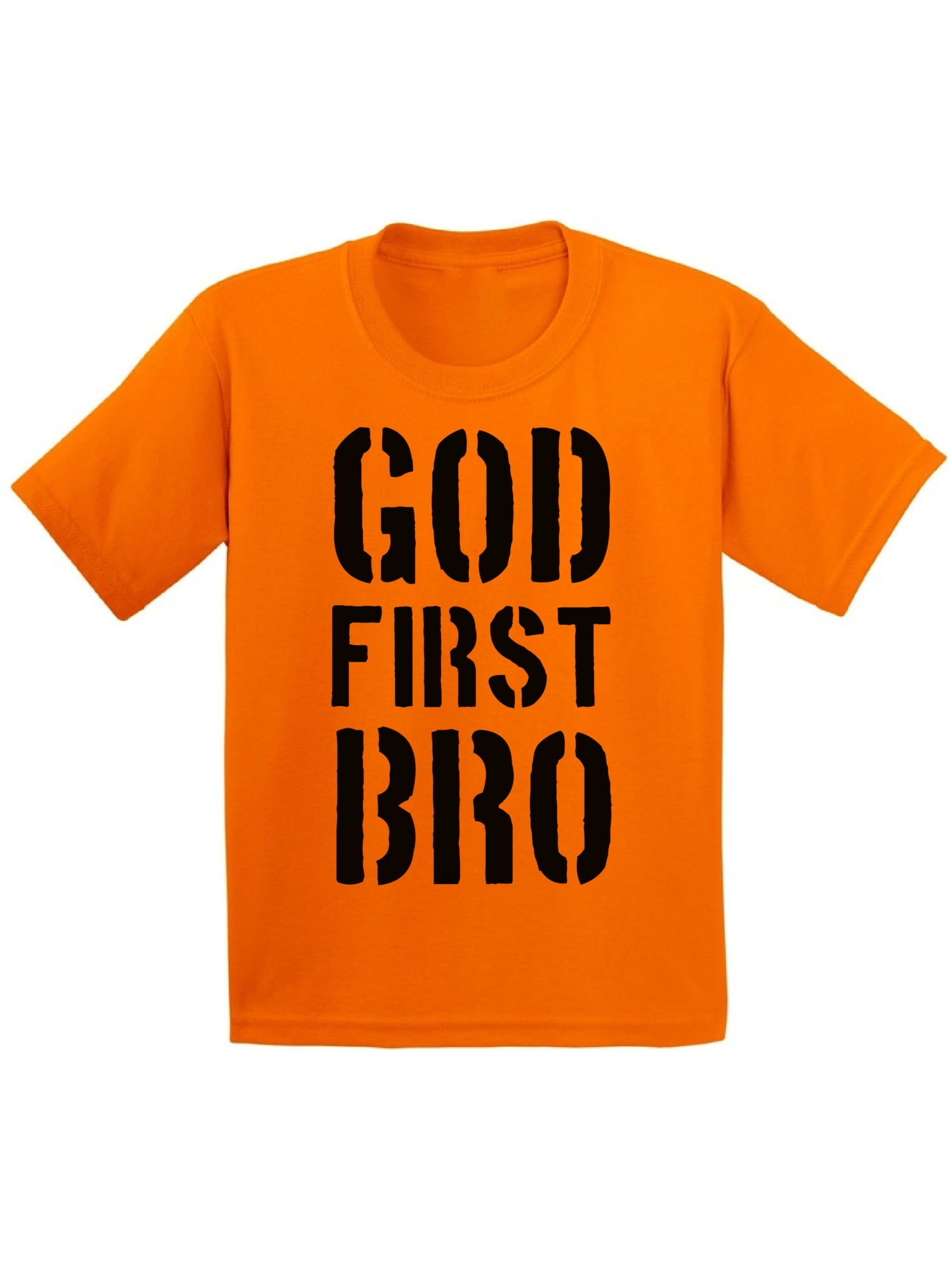 Awkward Styles God First Bro Youth T Shirt Christian T Shirt for Boys ...
