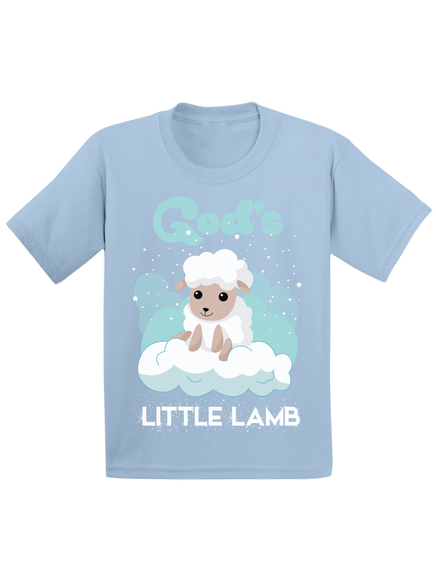Awkward Styles God's Little Lamb Infant Shirt Cute Baptism Gifts Kids ...