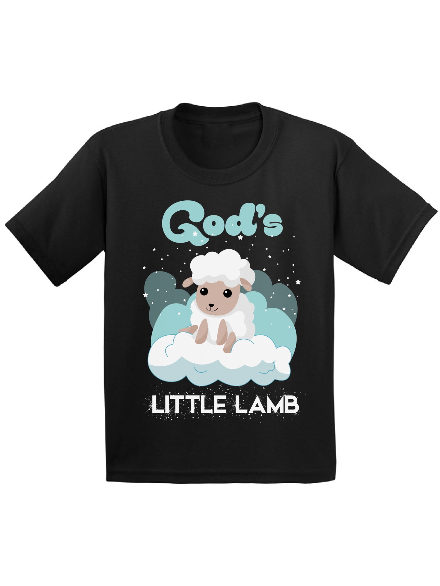Awkward Styles God's Little Lamb Toddler Shirt Kids Christian Tshirts ...