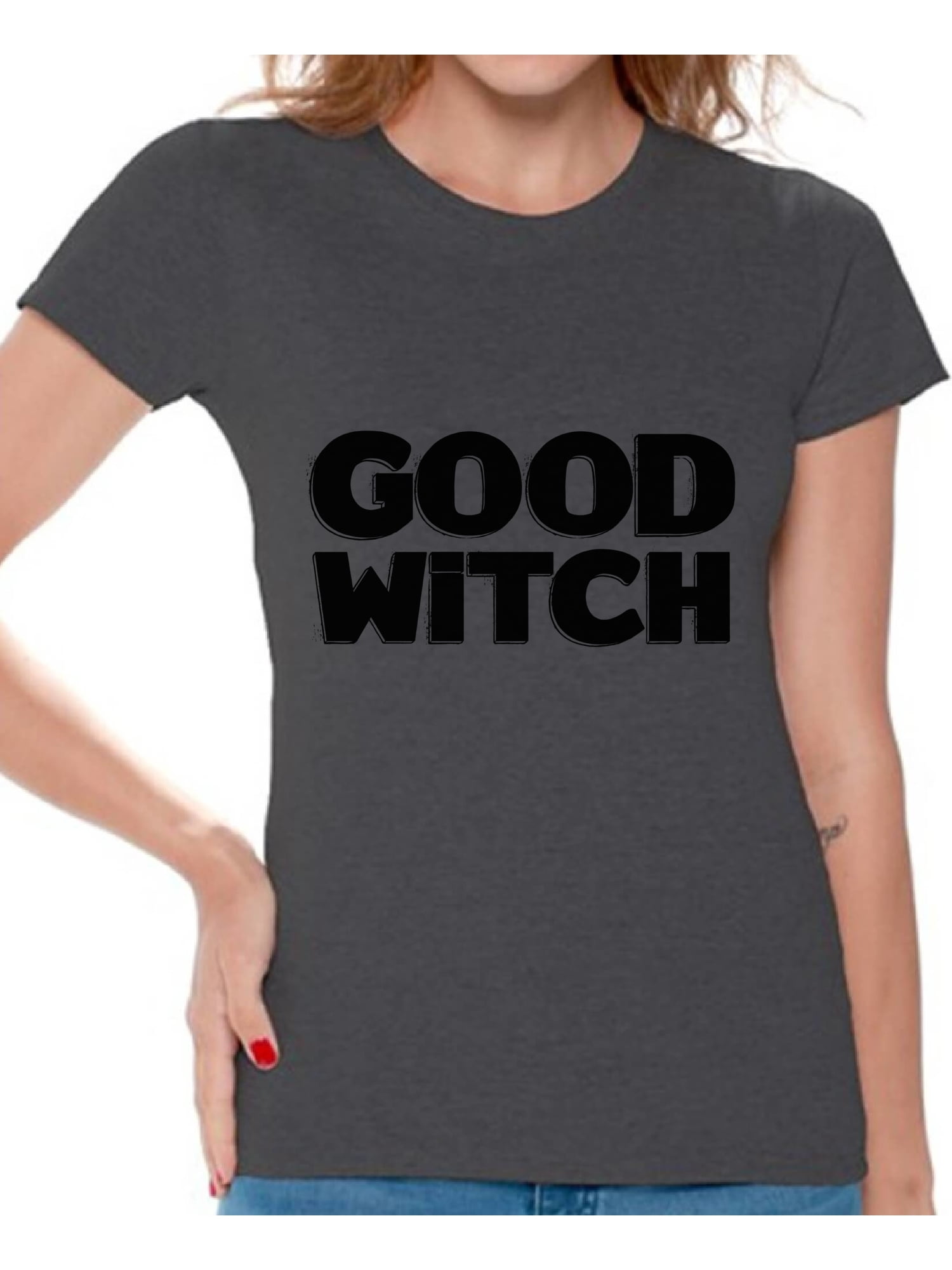 Awkward Styles Good Witch Shirt Halloween Witch Tshirt Funny Halloween ...
