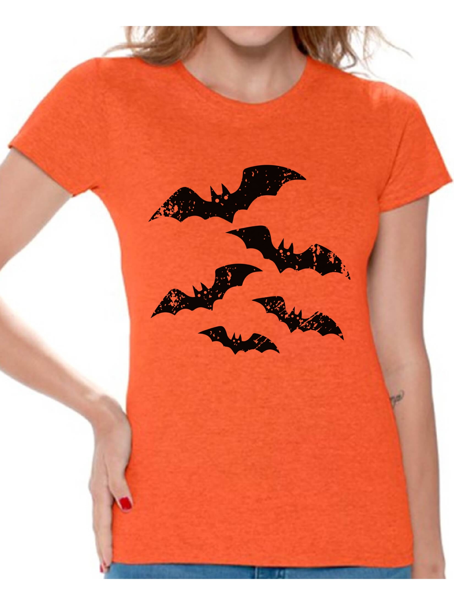 Boo T-shirt Halloween Shirts Horror Shirt Women's Spooky Tshirt Scary ...