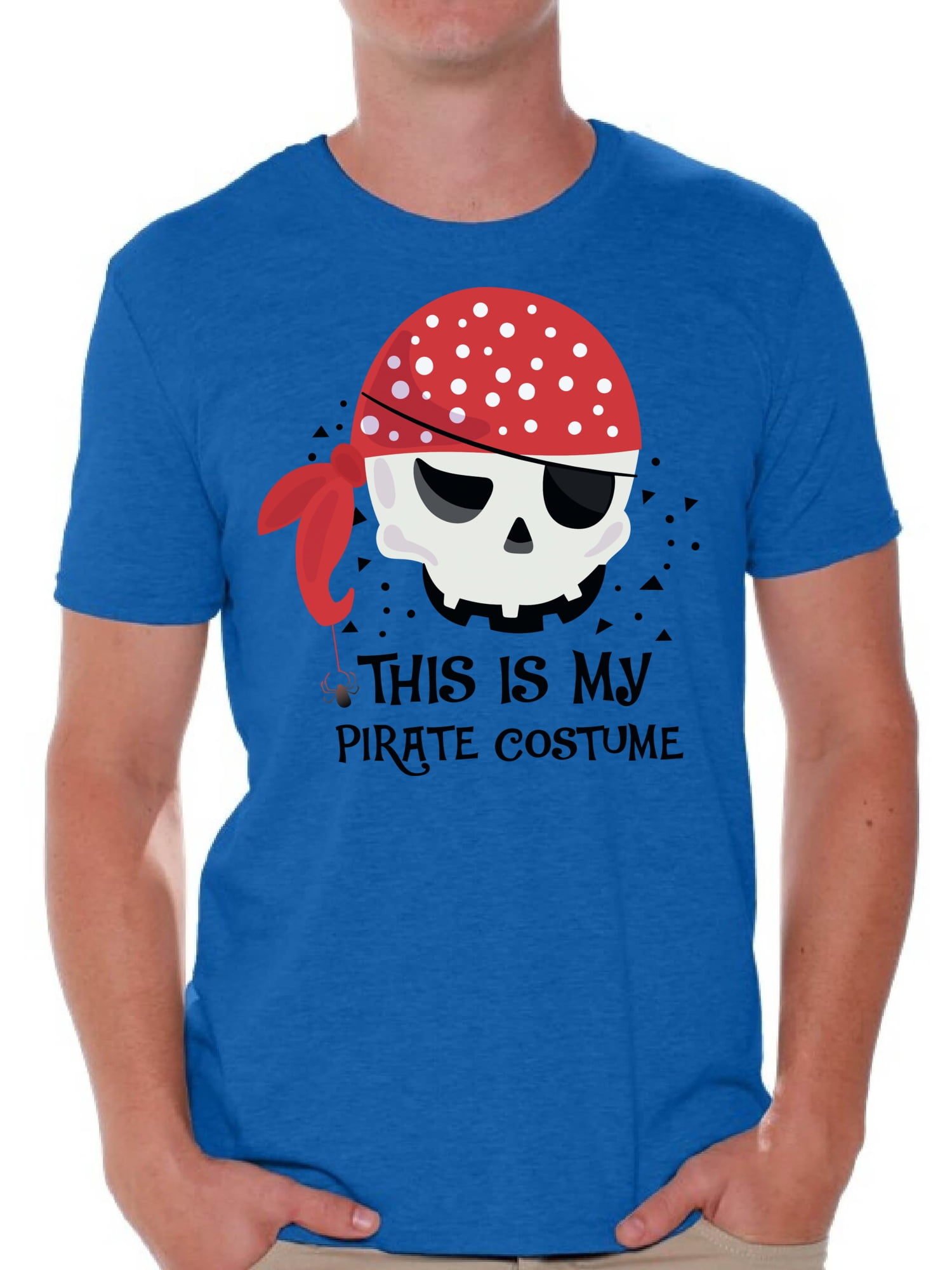 Awkward Styles Halloween T-Shirt Pirate Shirts for Men - Walmart.com