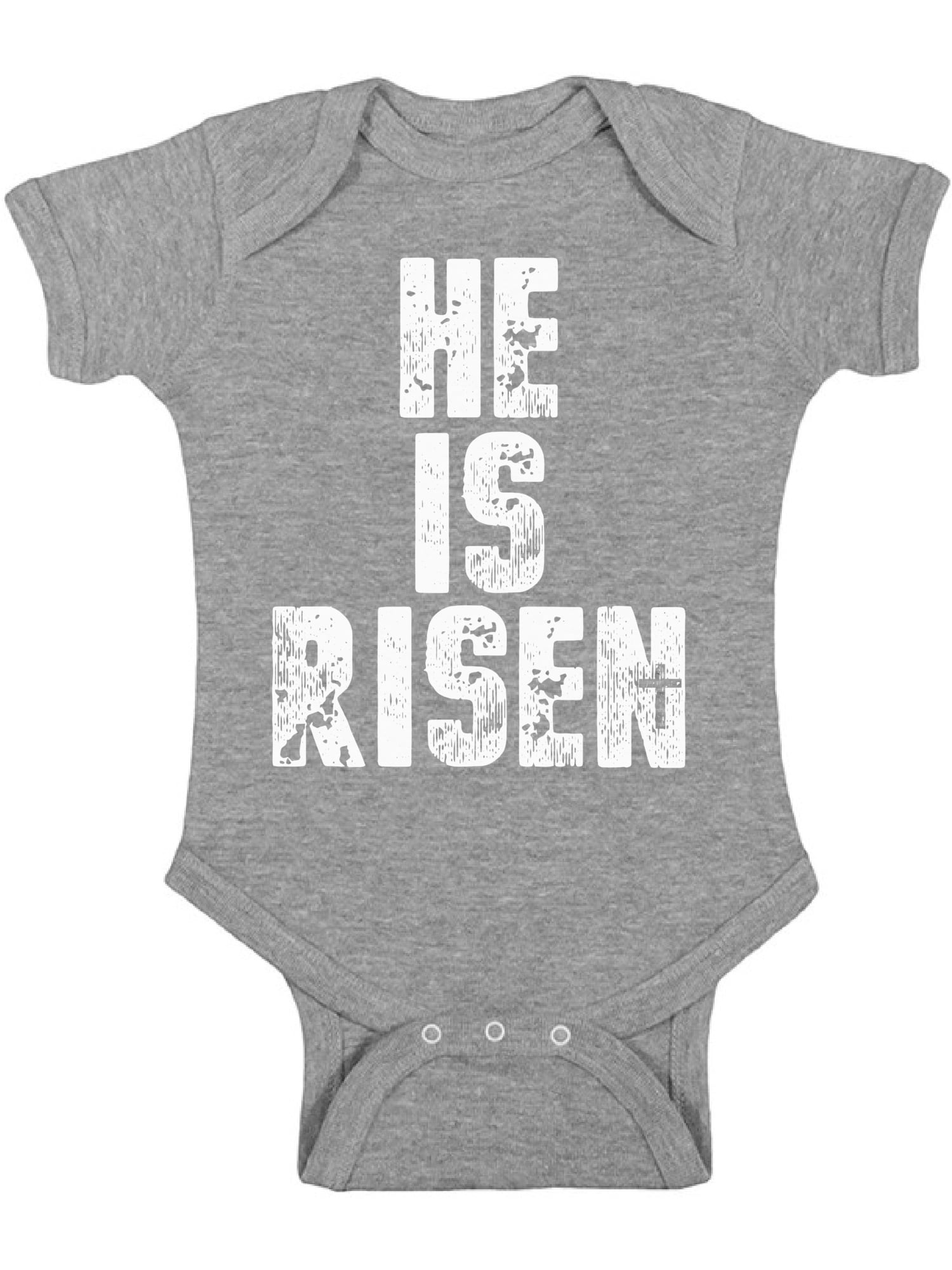 Awkward Styles He is Risen Baby Bodysuit Short Sleeve One Piece for ...