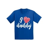 Awkward Styles I Love Daddy Infant Shirt Red Heart Tshirt Shirts for ...