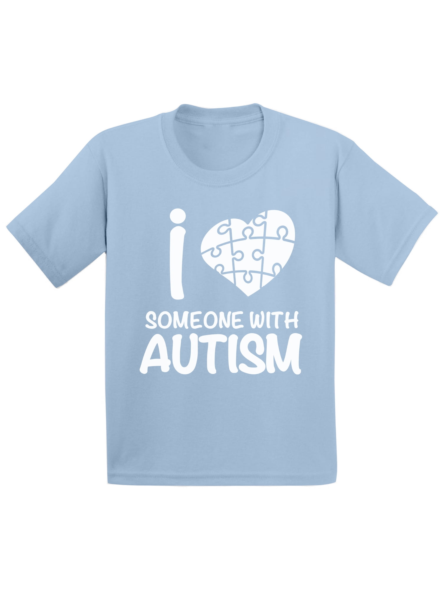 Awkward Styles I Love Someone with Autism Shirt Kids Toddler Autism ...