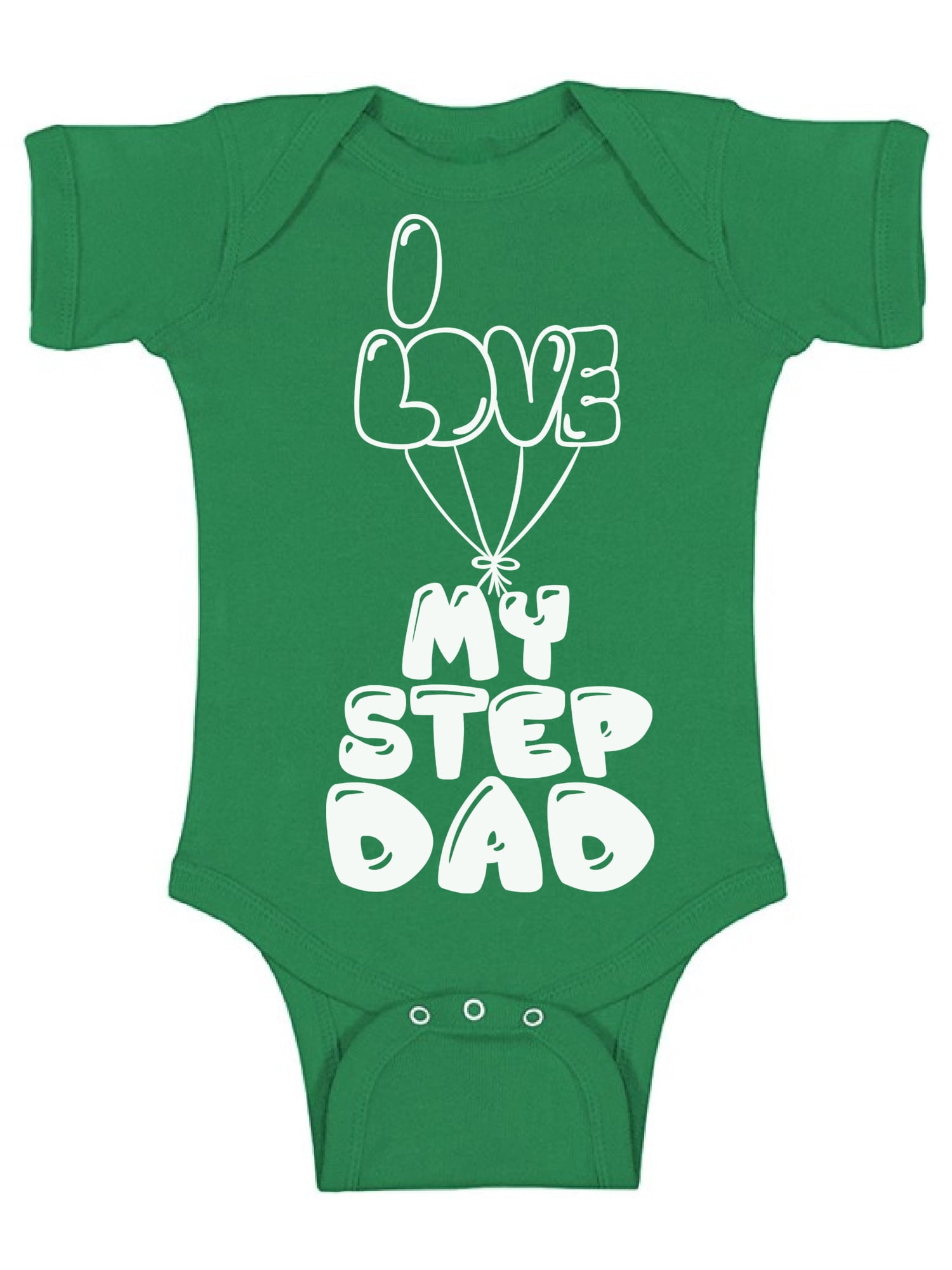 Awkward Styles I Love my Step Daddy Baby One Piece Baby Gifts Lovely ...