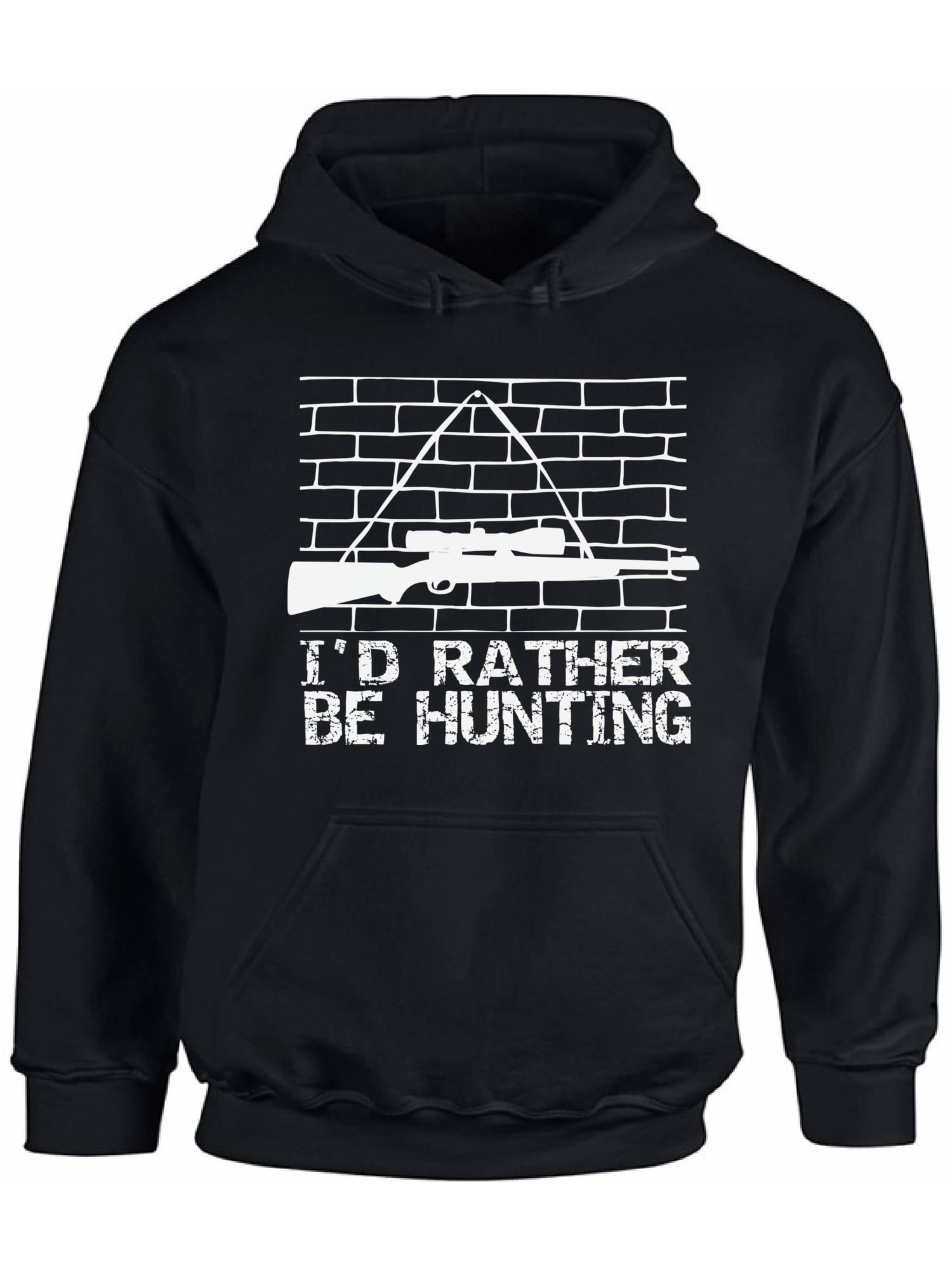 Awkward Styles I'd Rather be Hunting Unisex Sweatshirt Hunter Hoodie ...