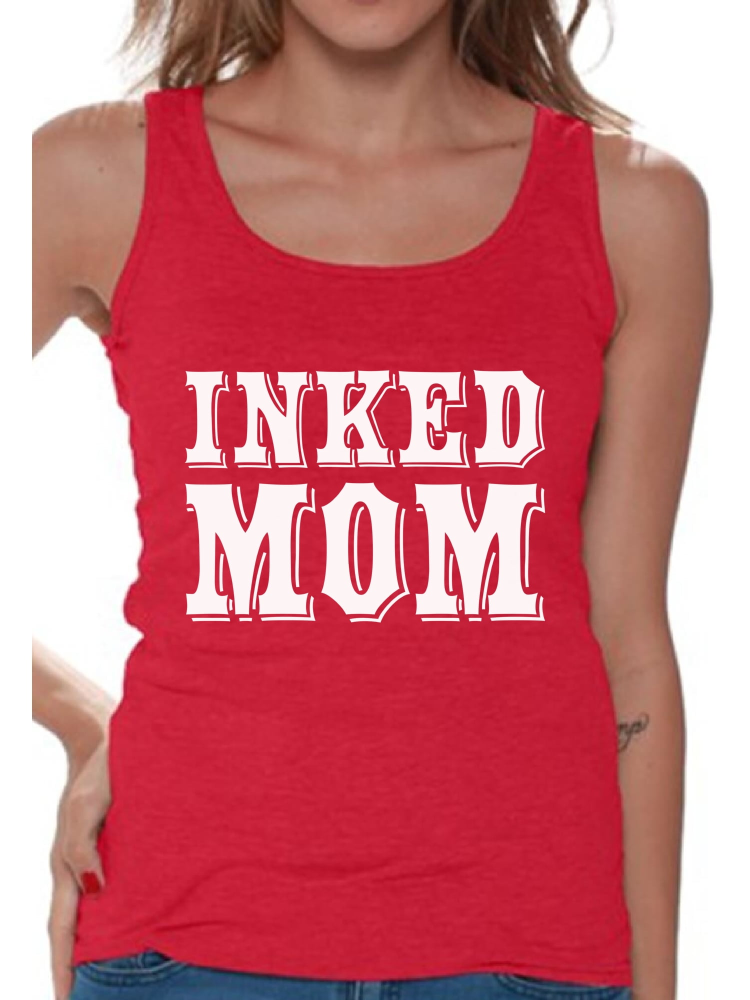 Awkward Styles Inked Mom Tank Top for Women Tattooed Mom Tank Top Women ...