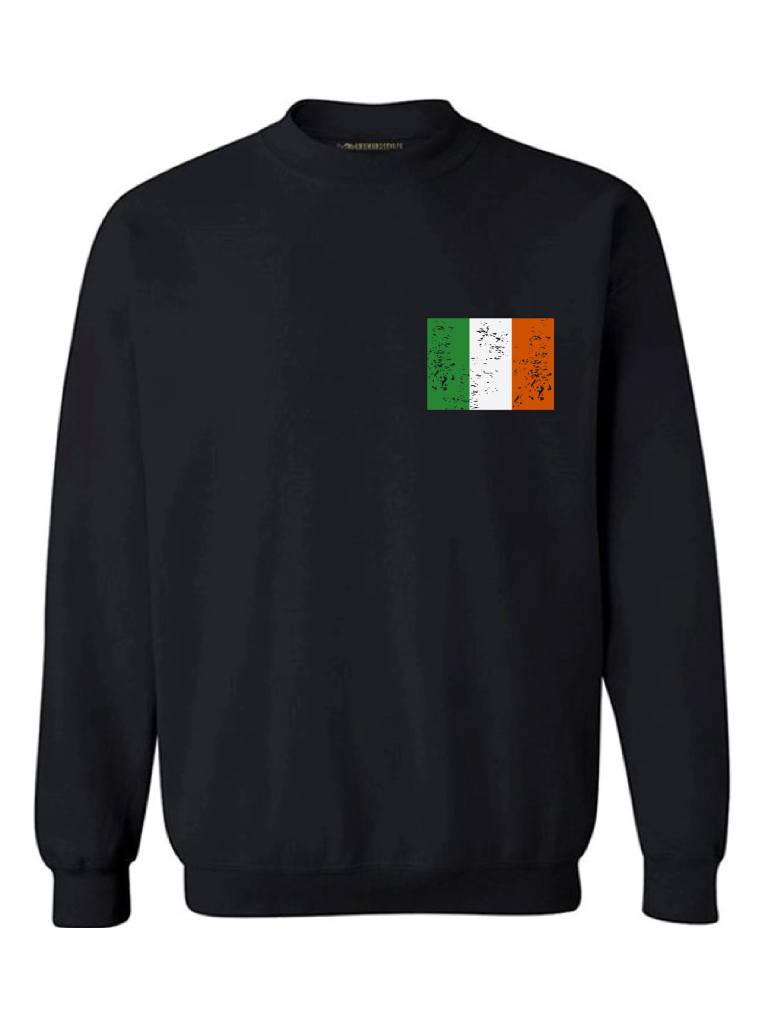 Awkward Styles Irish Flag Pocket Sweatshirt St. Patricks Day Sweater ...