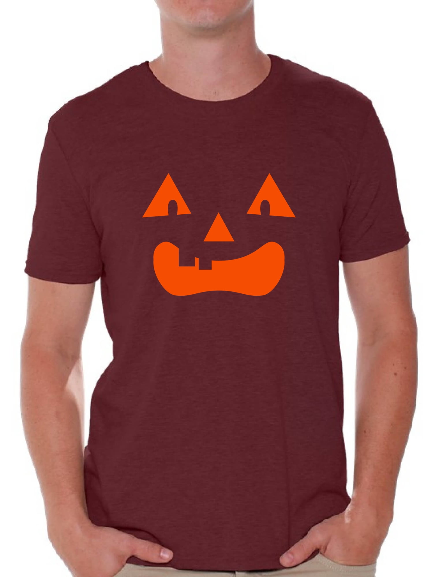 Awkward Styles Jack O'Lantern Pumpkin Shirts for Men Halloween Pumpkin ...