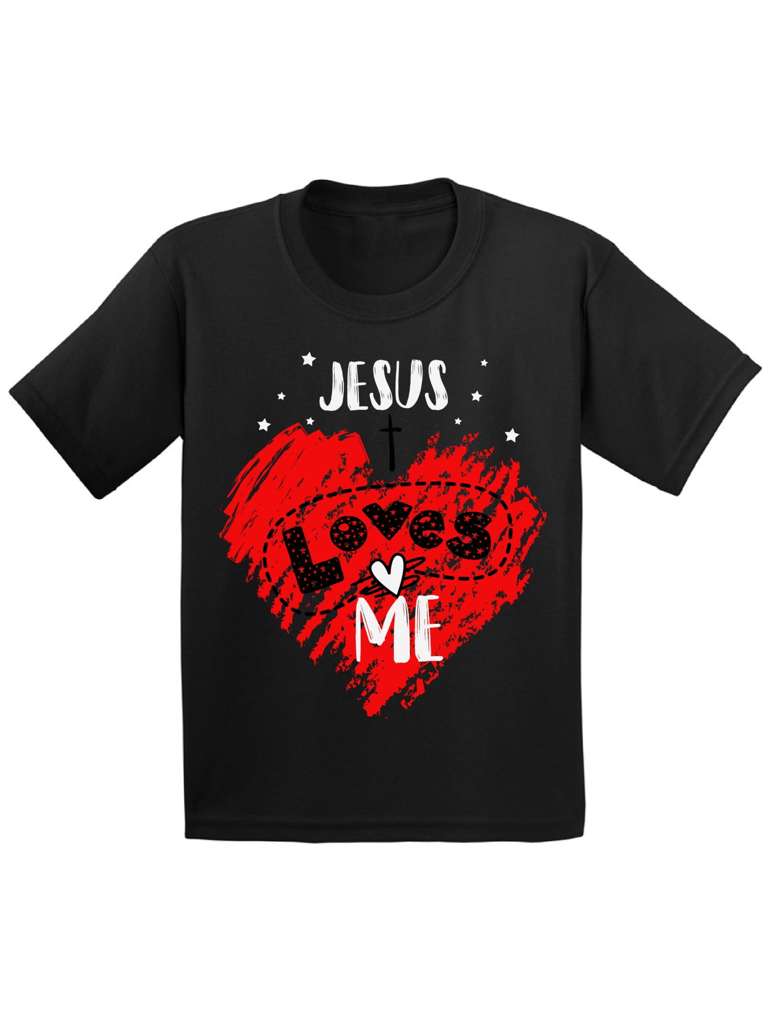 Awkward Styles Jesus Loves Me Infant Shirt Cute Baptism Gifts Religious ...