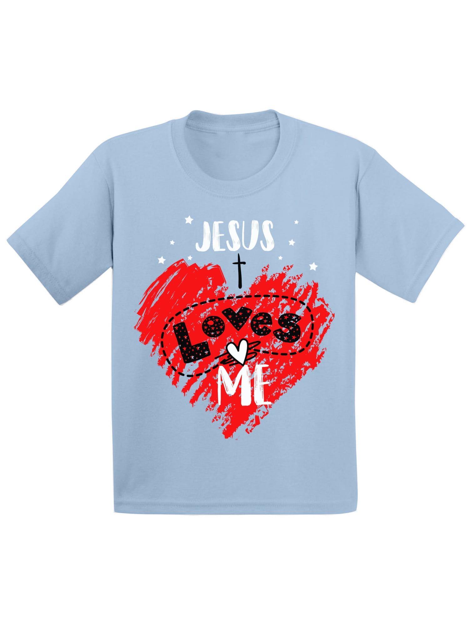 Awkward Styles Jesus Loves Me Infant Shirt Cute Baptism Gifts Religious ...