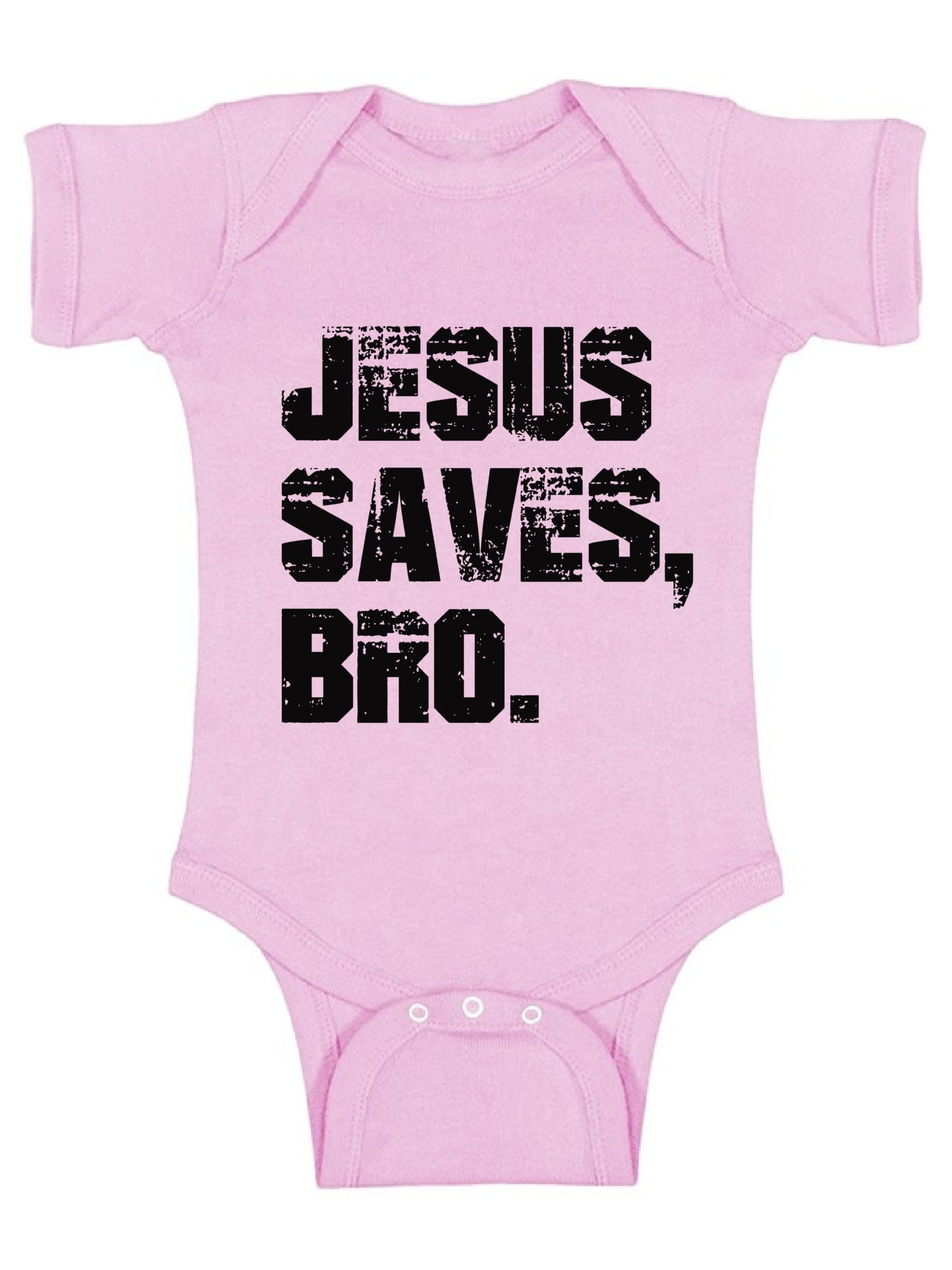 Awkward Styles Jesus Saves Baby Bodysuit Short Sleeve Tops for Newborn ...