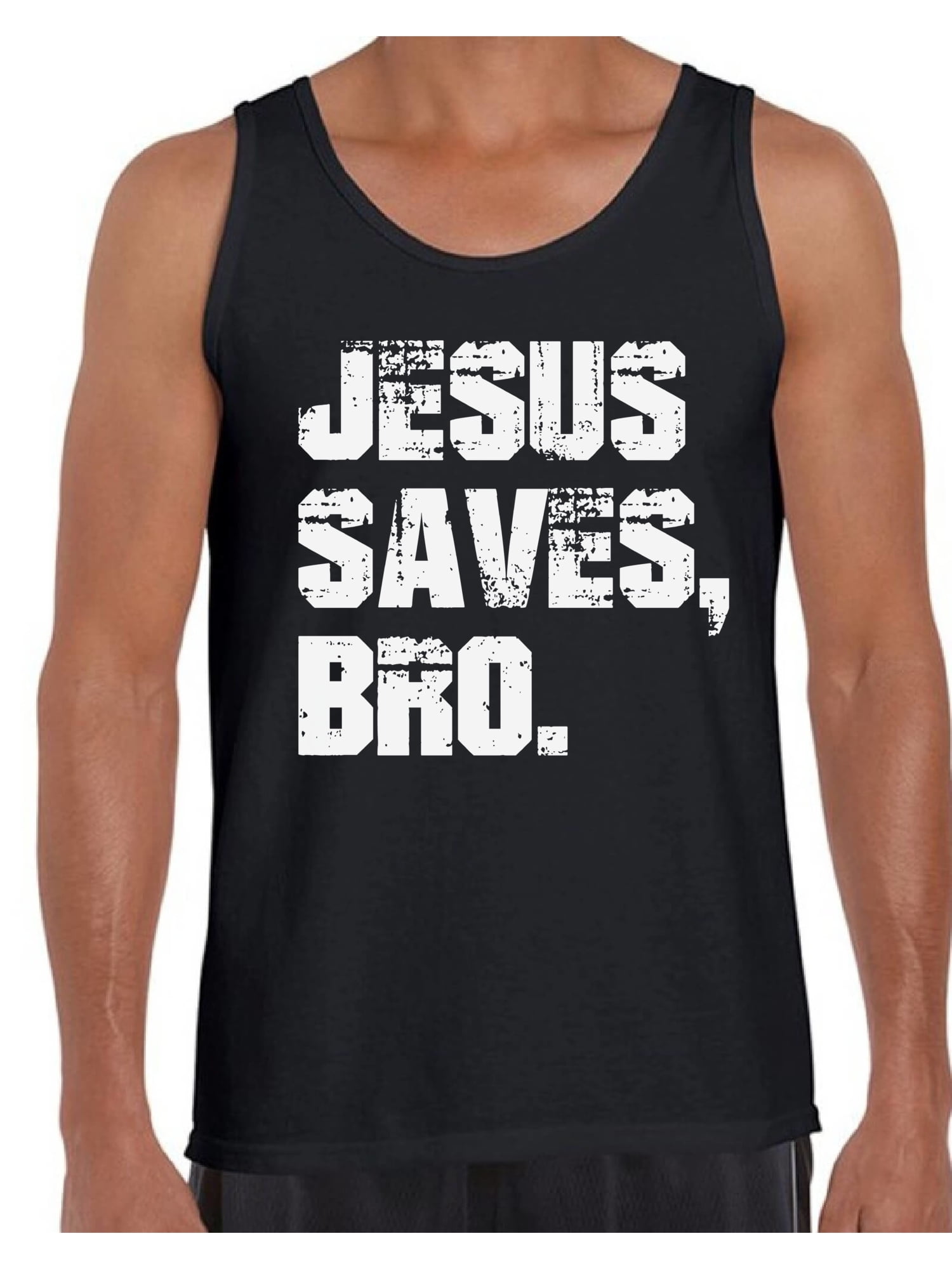 Awkward Styles Jesus Saves Bro Tank Top Shirts for Men Christian Mens ...