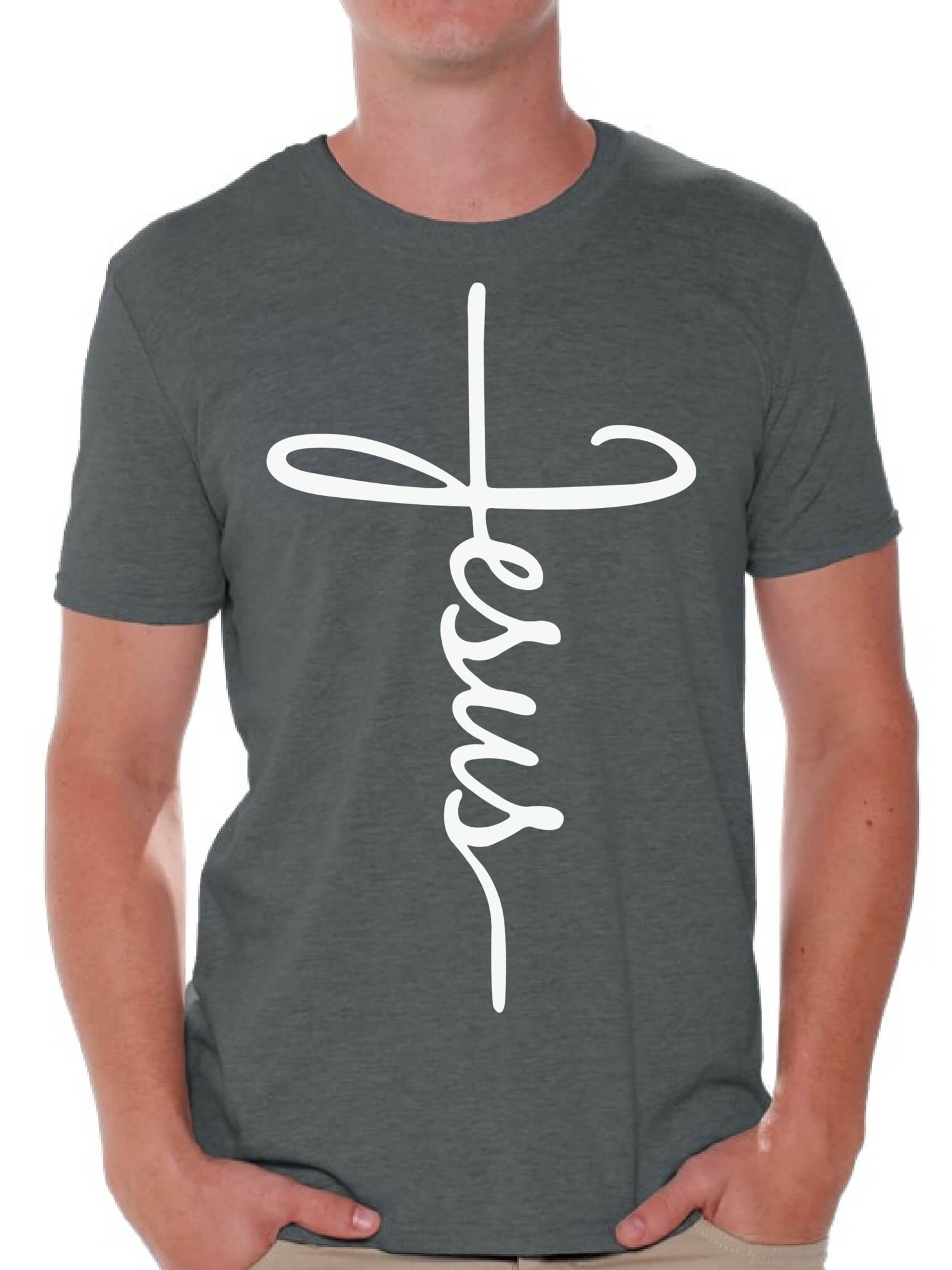 Awkward Styles Jesus T Shirt for Men Christian Mens Shirts Church ...