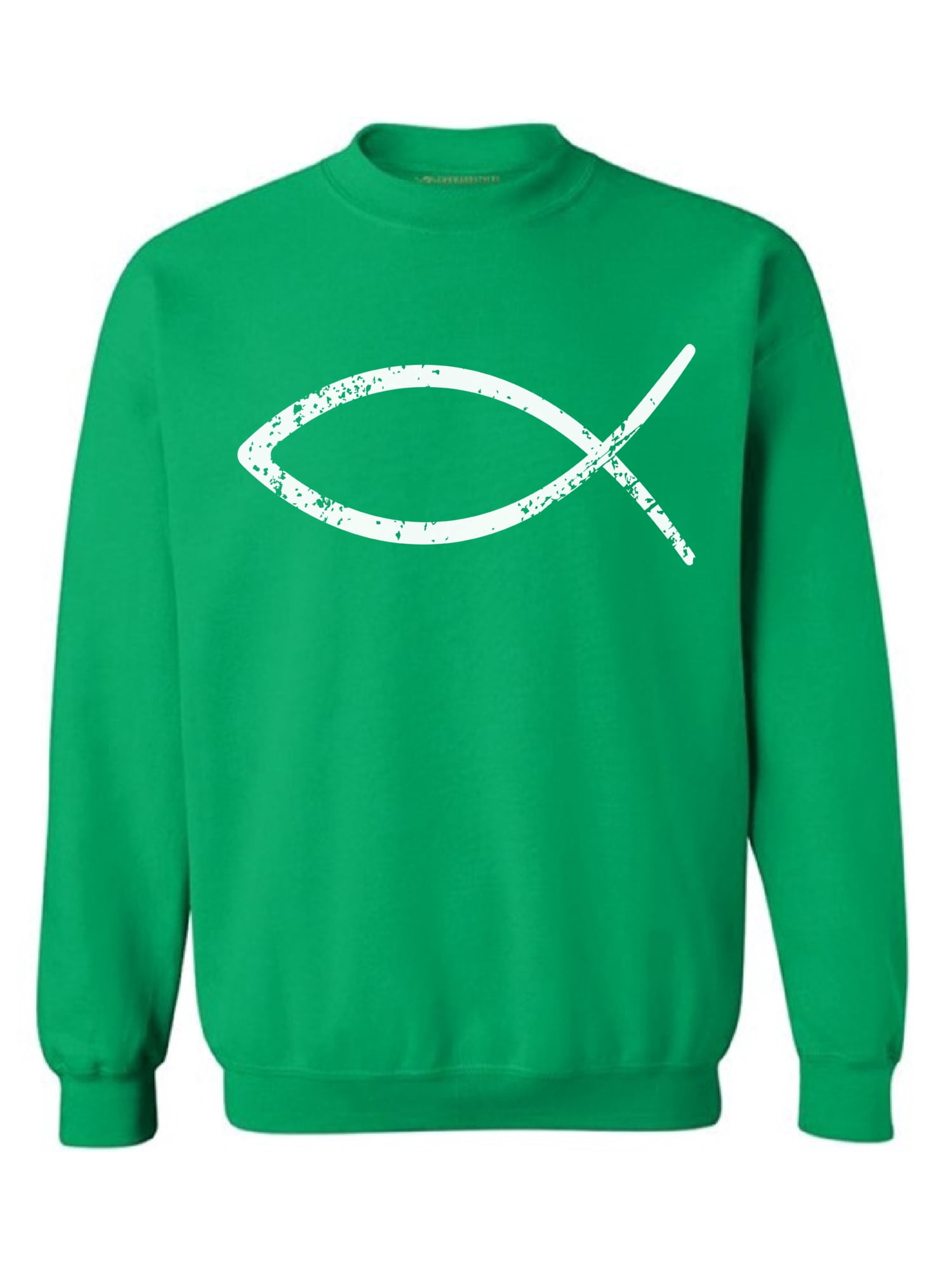 Awkward Styles Jesus Unisex Crewneck Christian Crewneck for Him Fish ...