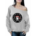Awkward Styles Jolly Roger Off Shoulder Sweatshirt for Women Pirate ...