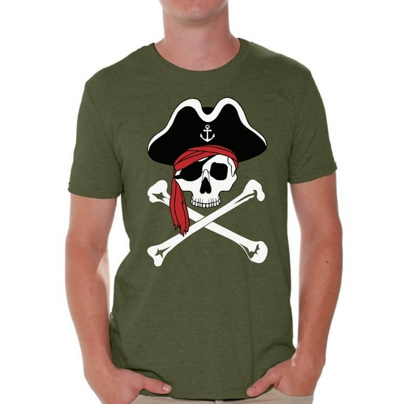 Awkward Styles Jolly Roger Skull Tshirt for Men Jolly Roger Skull Flag ...