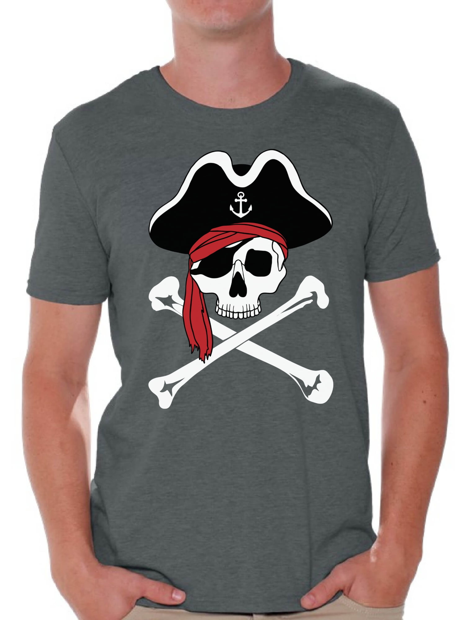 Awkward Styles Jolly Roger Skull Tshirt for Men Jolly Roger Skull Flag ...