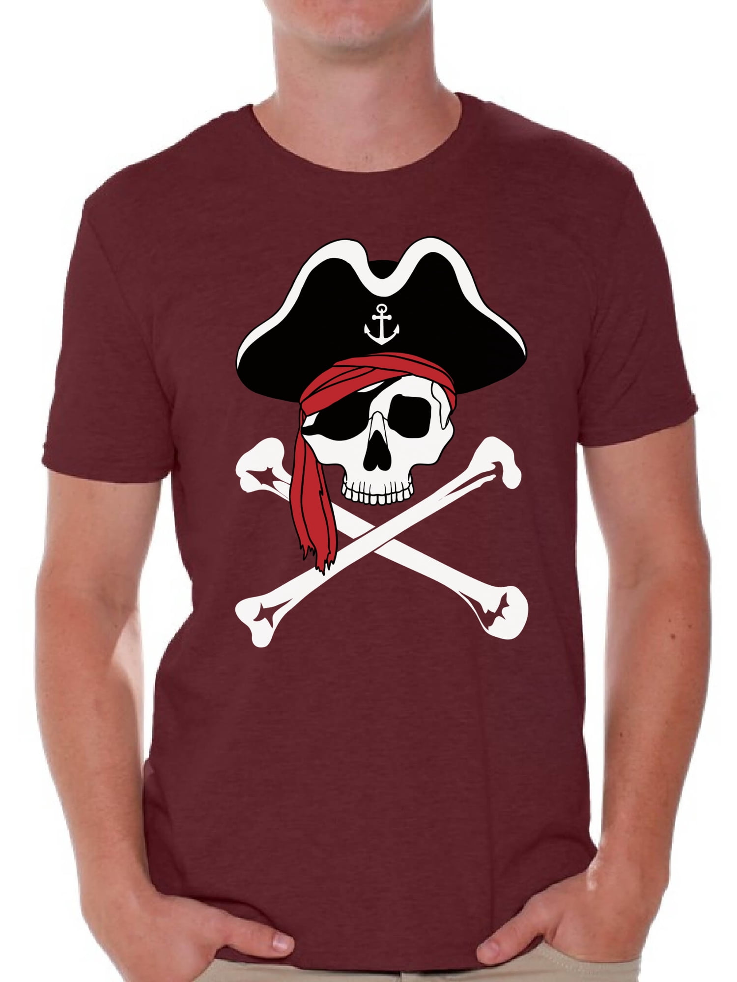 Awkward Styles Jolly Roger Skull Tshirt for Men Jolly Roger Skull Flag ...