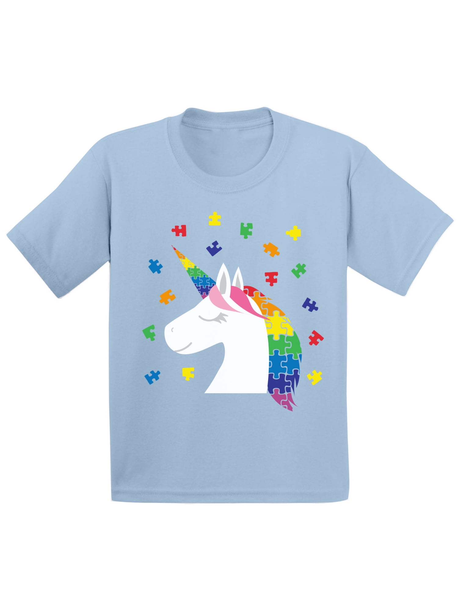 Awkward Styles Kids Unicorn Autism Shirt for Toddler Autism Awareness ...
