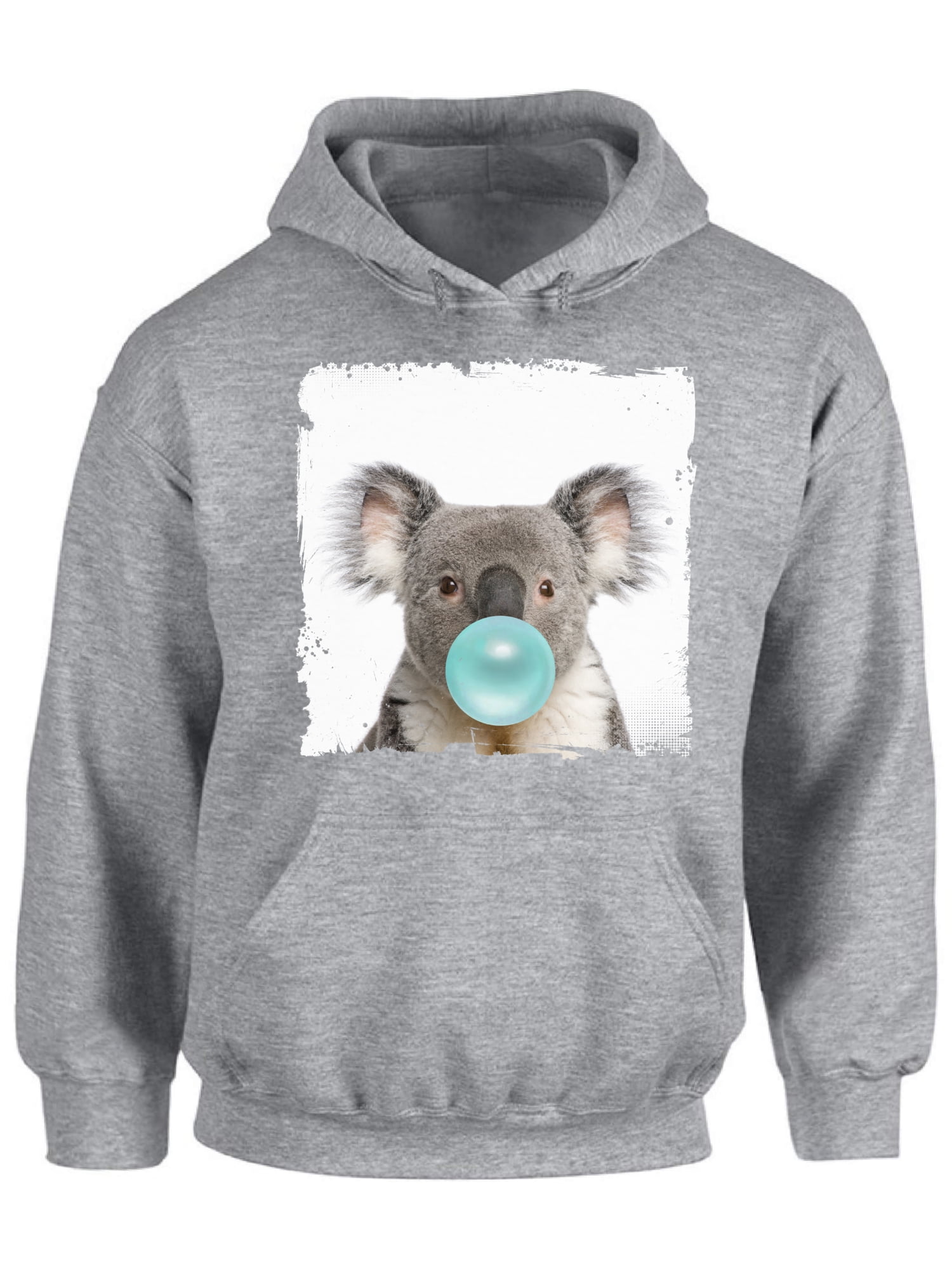 Awkward Styles Koala Blow Blue Gum Hoodie Animal Hoodie for Woman Funny ...