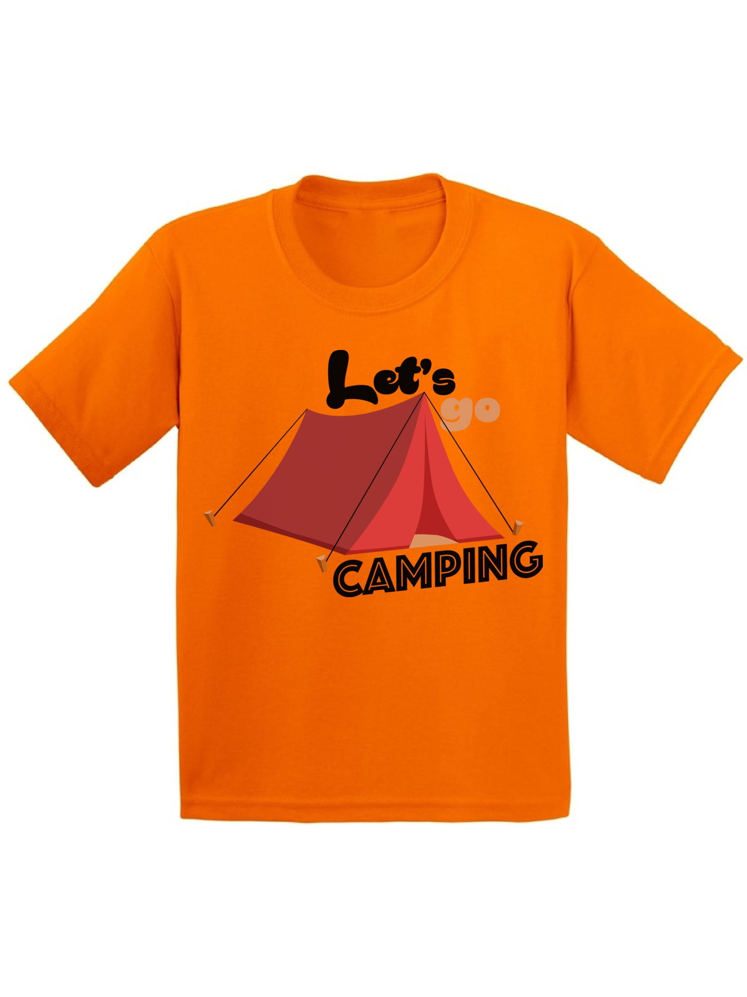 Awkward Styles Let's Go Camping Youth Shirt Cute Birthday Gifts Camping ...