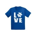 Awkward Styles Love Puzzle Shirt for Kids Autism Awareness Youth Shirts ...