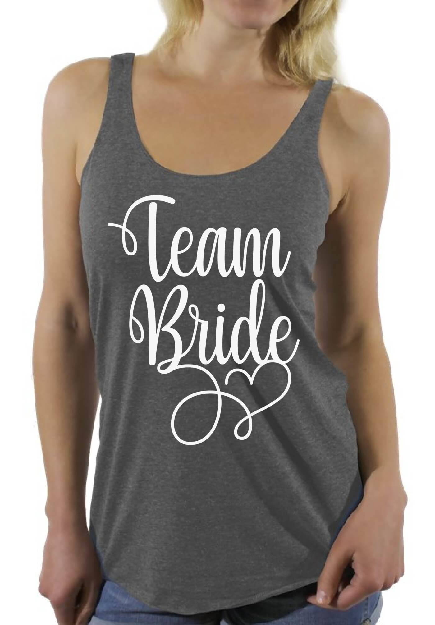 Awkward Styles Maid of Honor Bride Tanks Team Bride Tops for ...