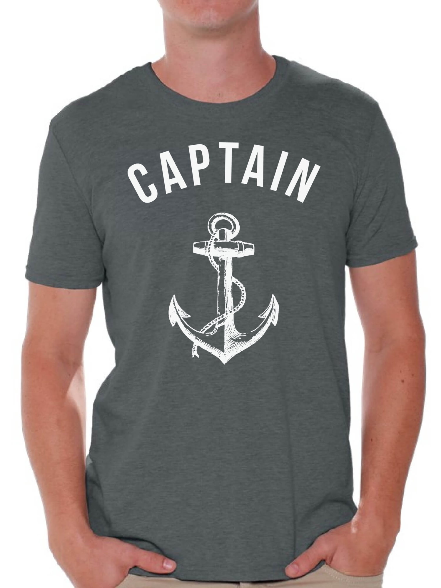 Awkward Styles Marine Clothing Collection Mister Captain T Shirt Captain Shirt for Men Sea ...