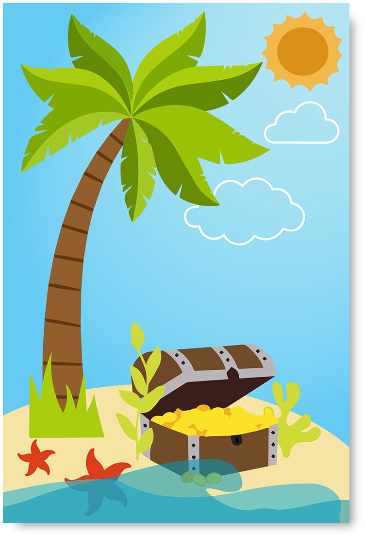 Awkward Styles Marine Picture Kids Play Room Wall Art Pirates Art ...