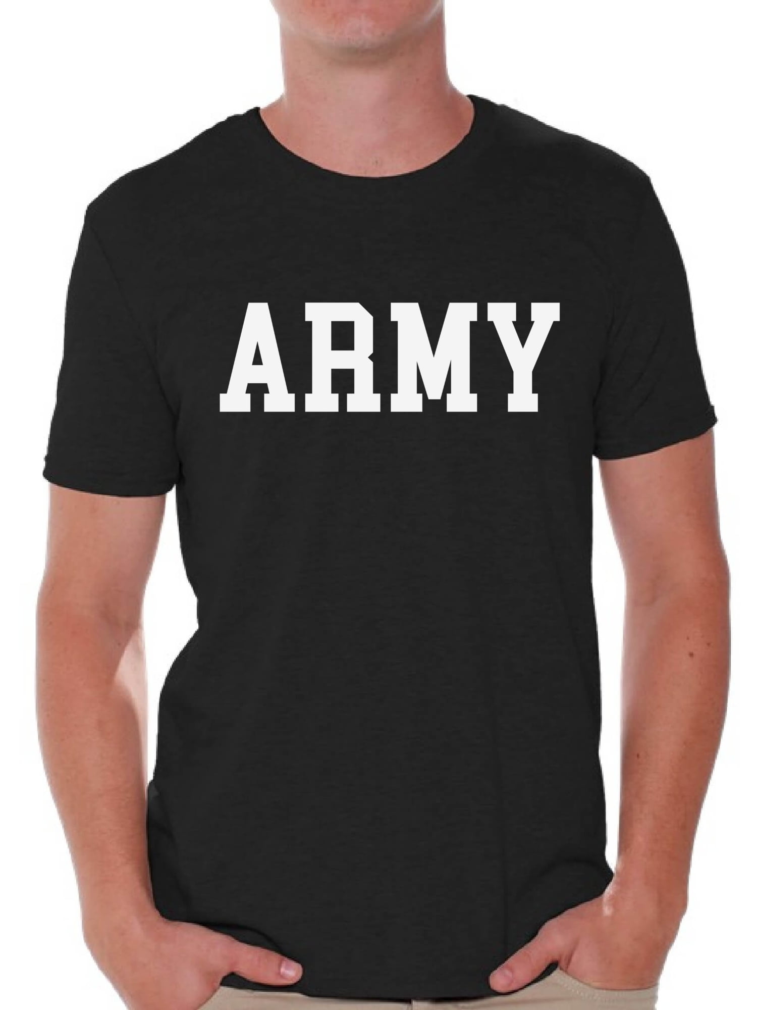 Awkward Styles Men's Army Shirt Military Tshirt Army Gifts for Him ...