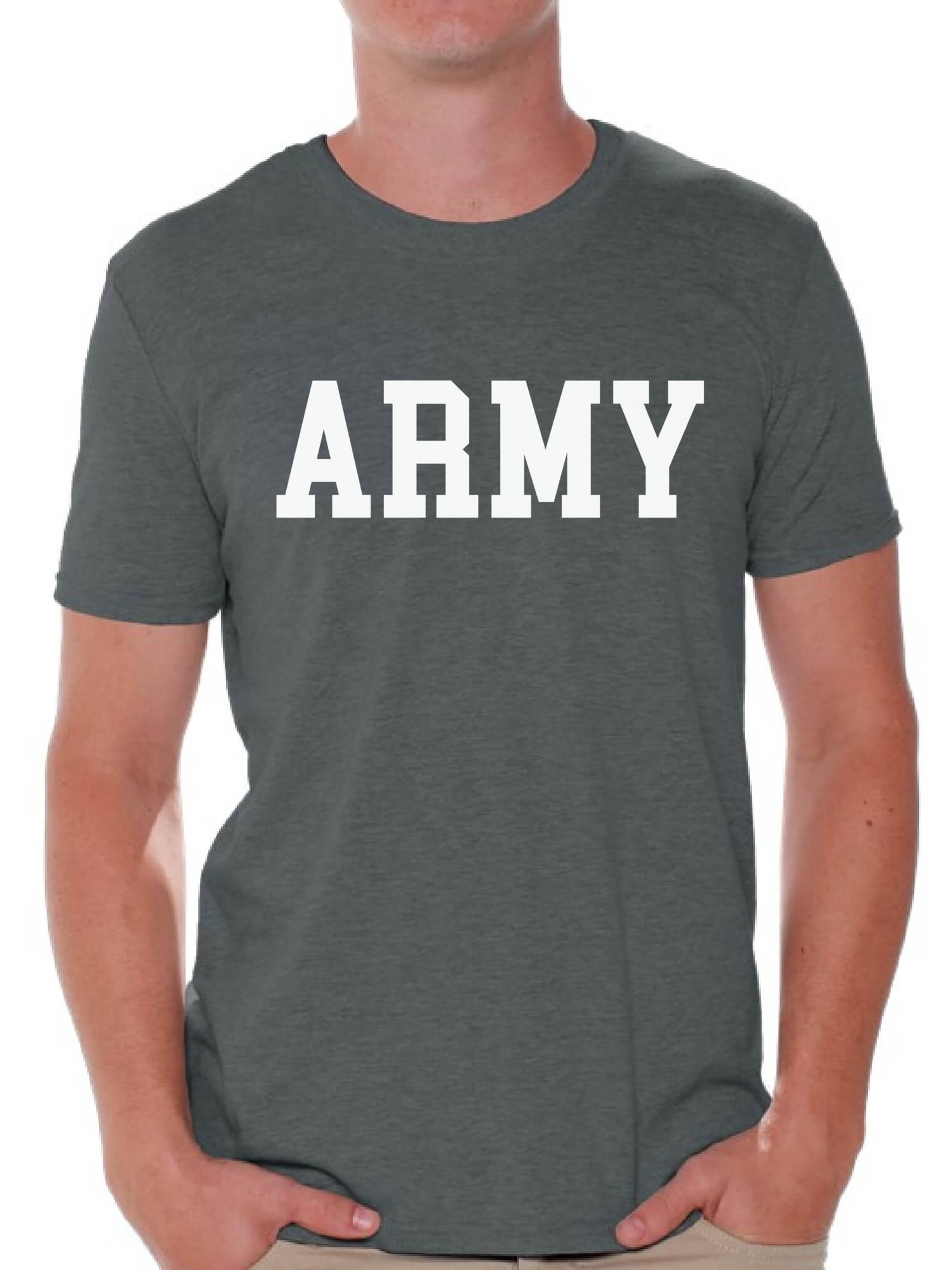 Awkward Styles Men's Army Shirt Military Tshirt Army Gifts for Him ...