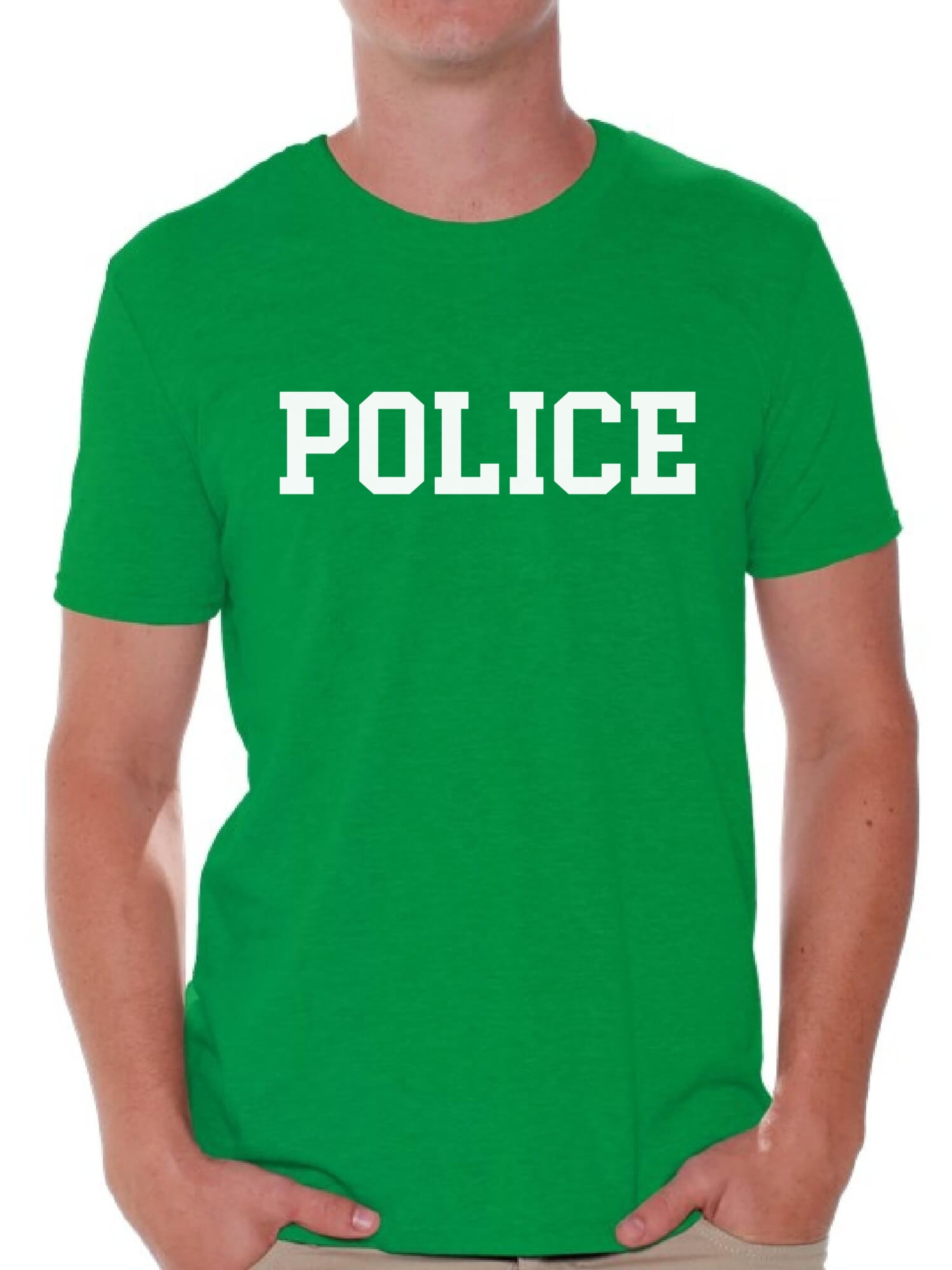 Awkward Styles Men's Police Shirt Police T Shirt Law Enforcement Gifts ...