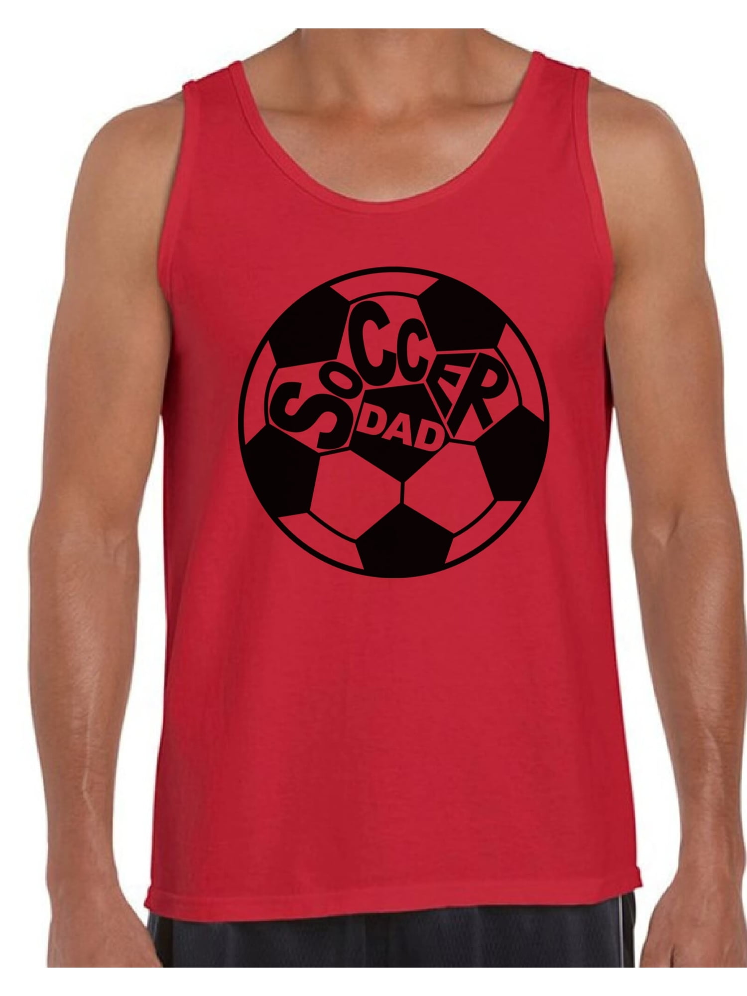 Awkward Styles Men's Soccer Dad Graphic Tank Tops Father's Day Gift ...