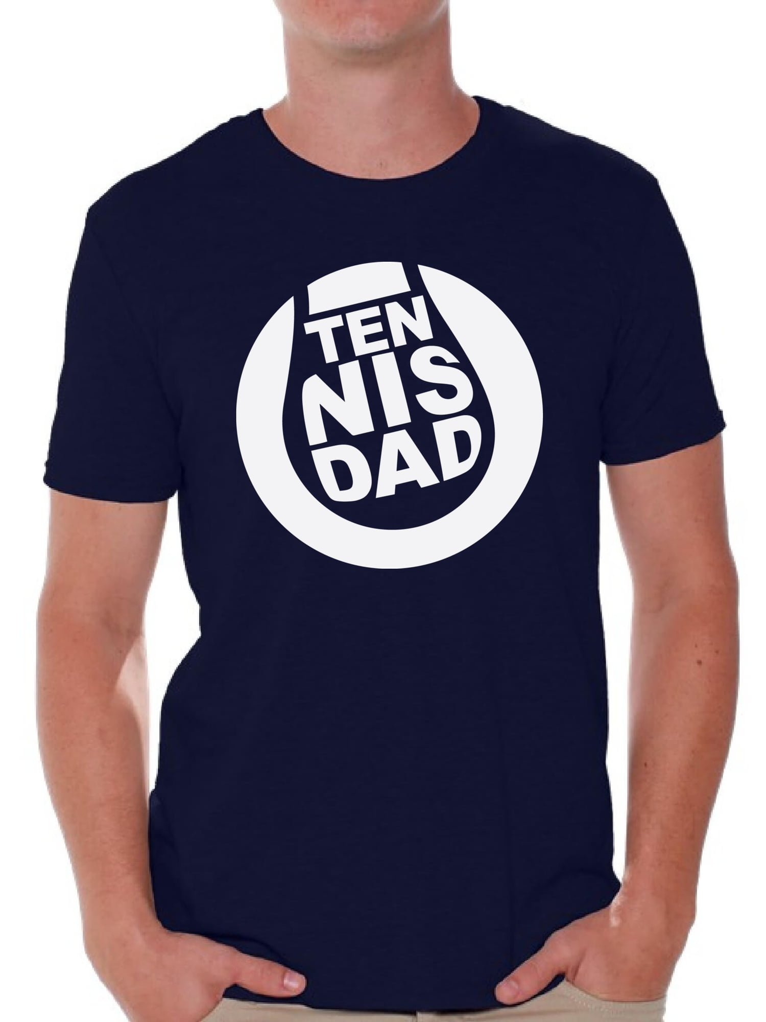 Awkward Styles Men's Tennis Dad Graphic T-shirt Tops Father`s Day Gift ...