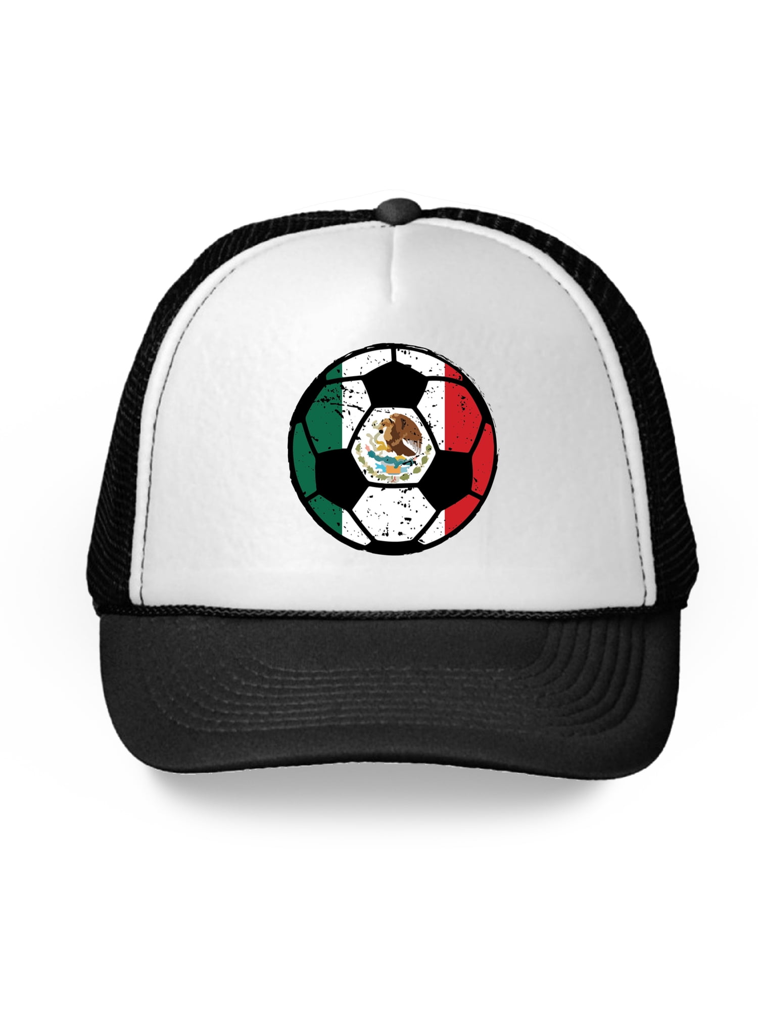 Awkward Styles Mexico Soccer Ball Hat Mexican Soccer Trucker Hat Mexico ...