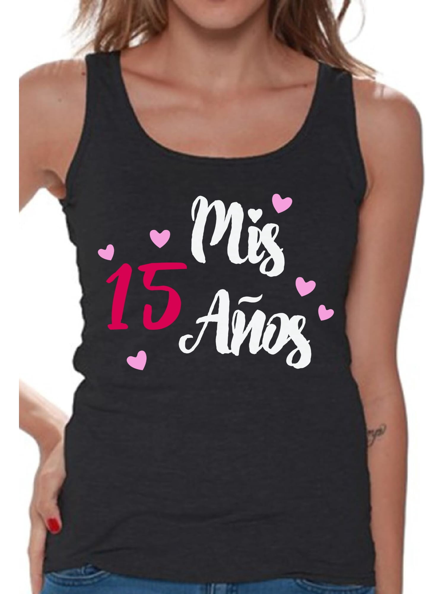 Awkward Styles Mis 15 Anos Tank Top for Ladies Quinсe Anos Tanks for ...