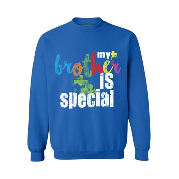 Awkward Styles My Brother Is Special Sweatshirt Autism Awareness ...
