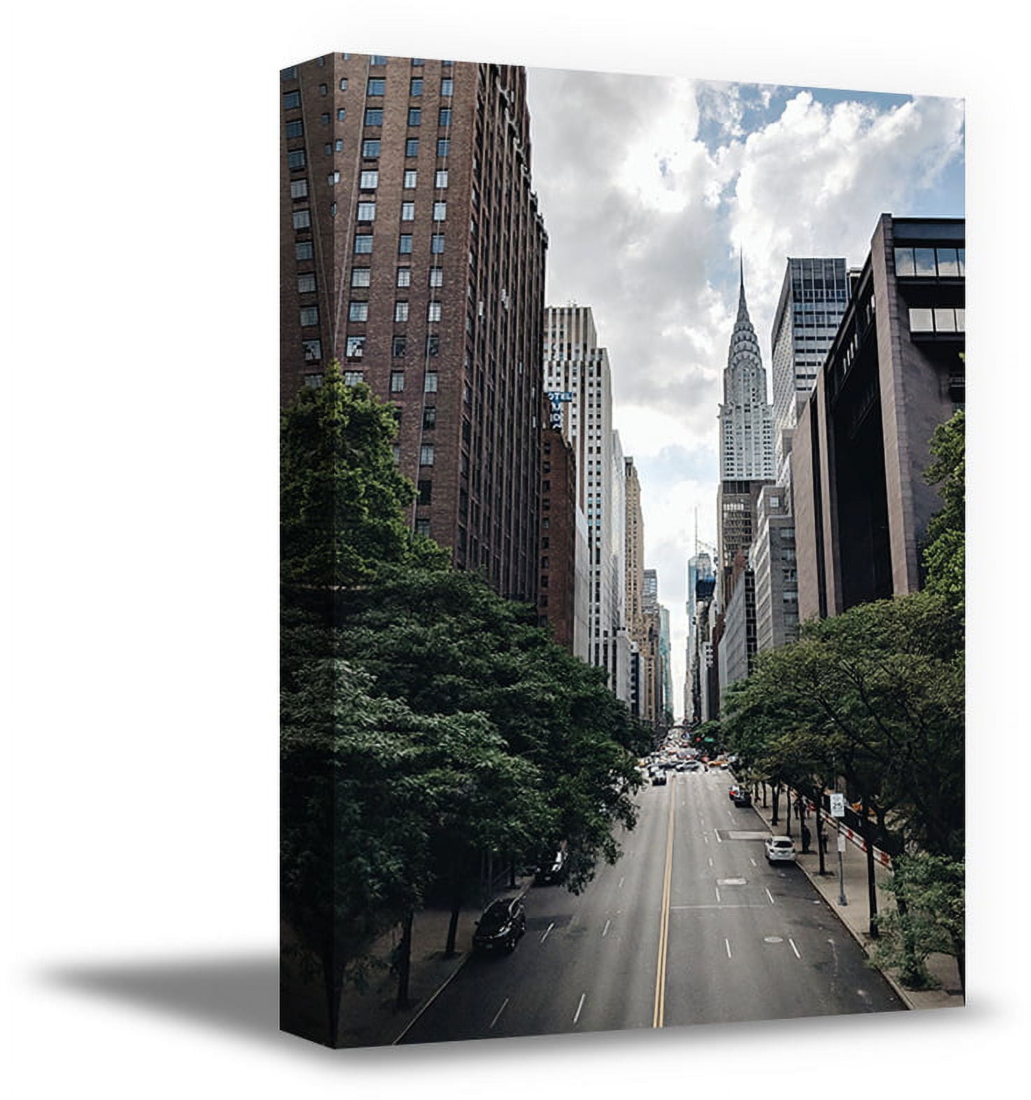 Awkward Styles New York Canvas Decor American Life Poster NYC Cityscape ...