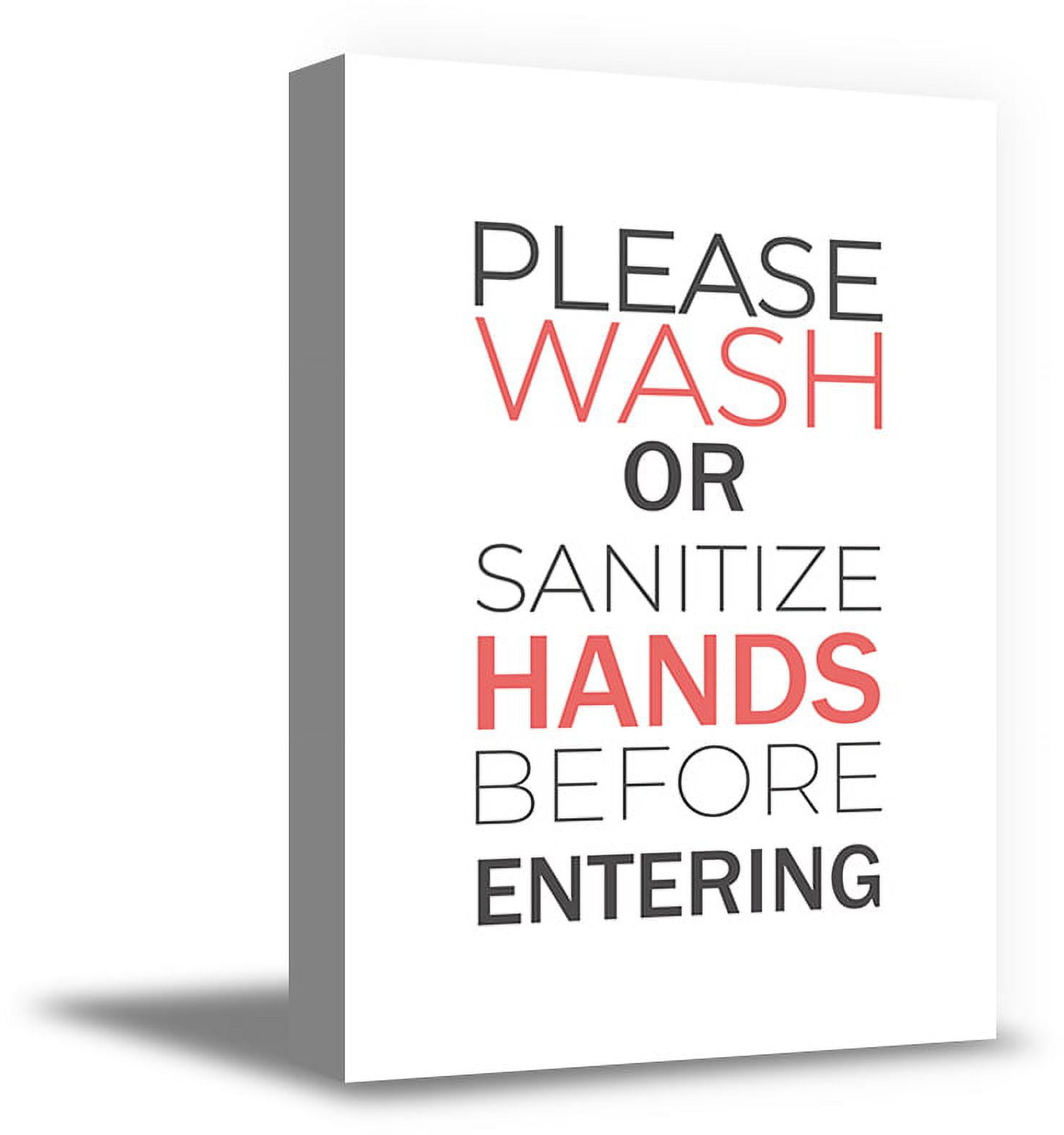 Awkward Styles Office Safety Wall Arts Quotes Please Wash Your Hands ...