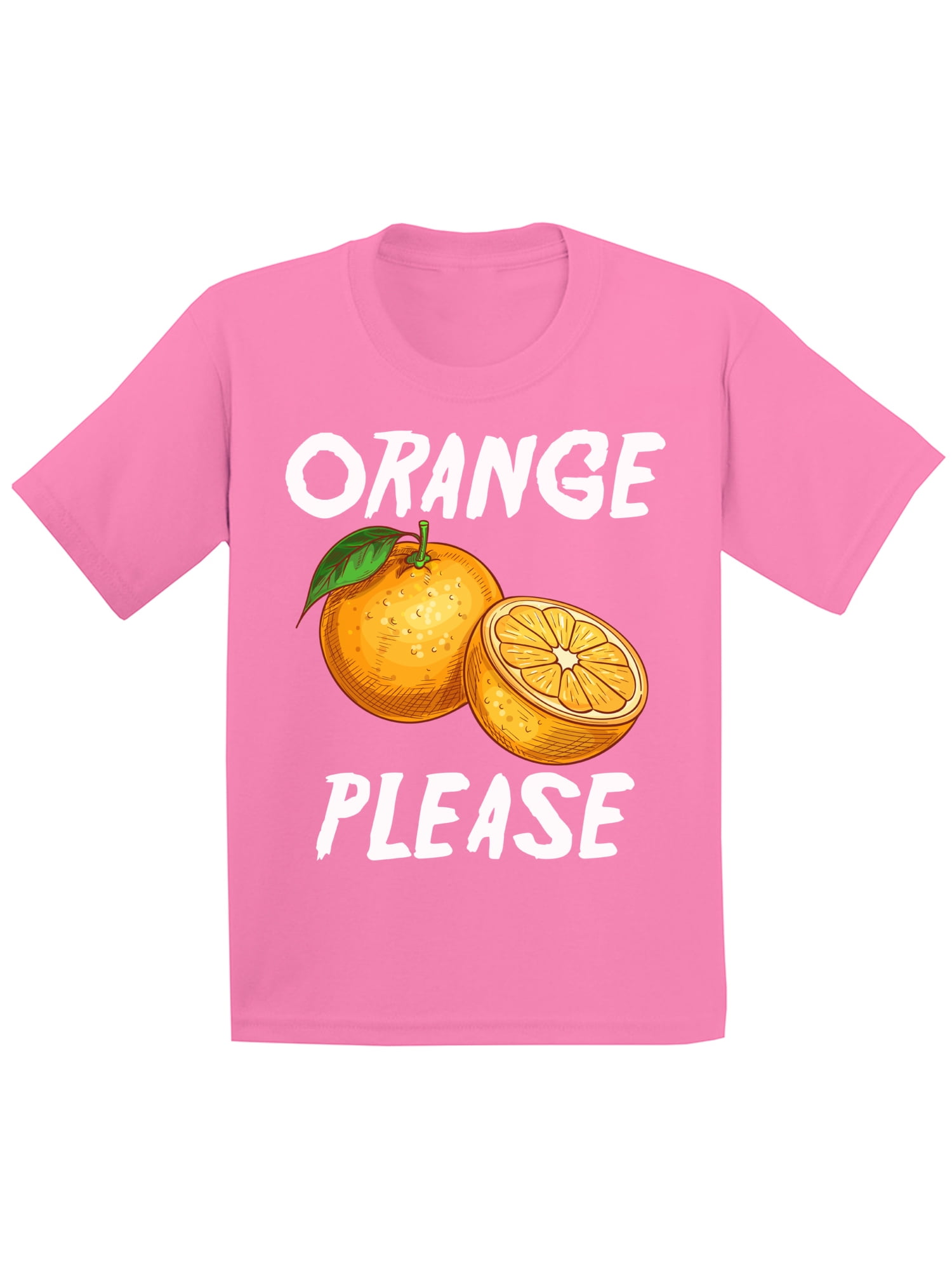 Awkward Styles Orange Outfit Fruits Shirts Orange Please Youth Shirt ...