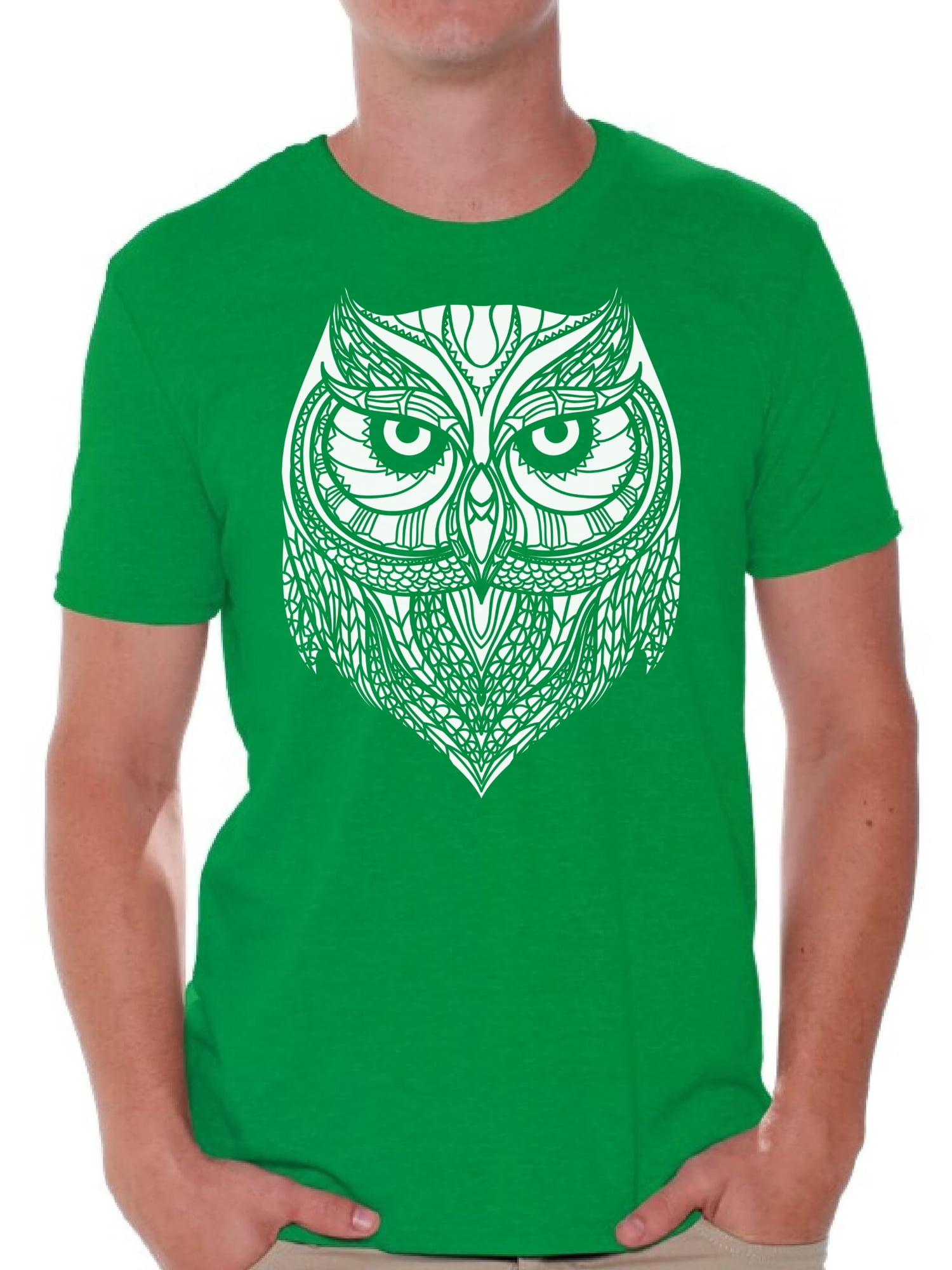 Awkward Styles Owl T Shirt for Men Men's Patterned T Shirts for Men Men ...