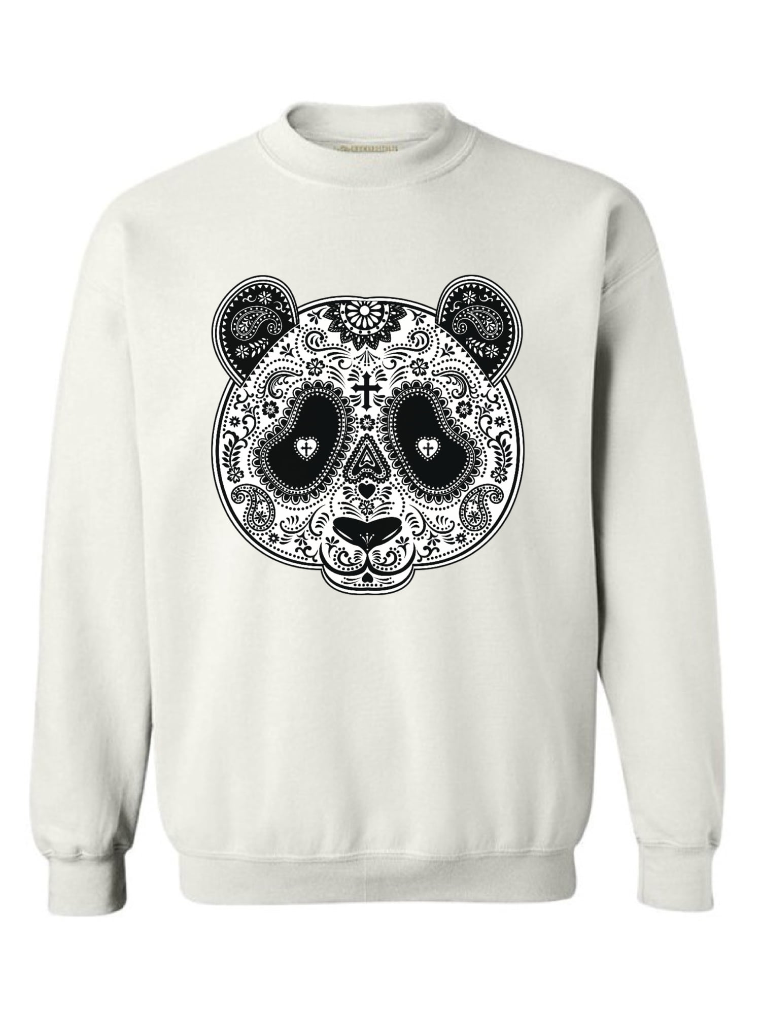 Awkward Styles Panda Skull Sweatshirt Dia de los Muertos Gifts Skull ...