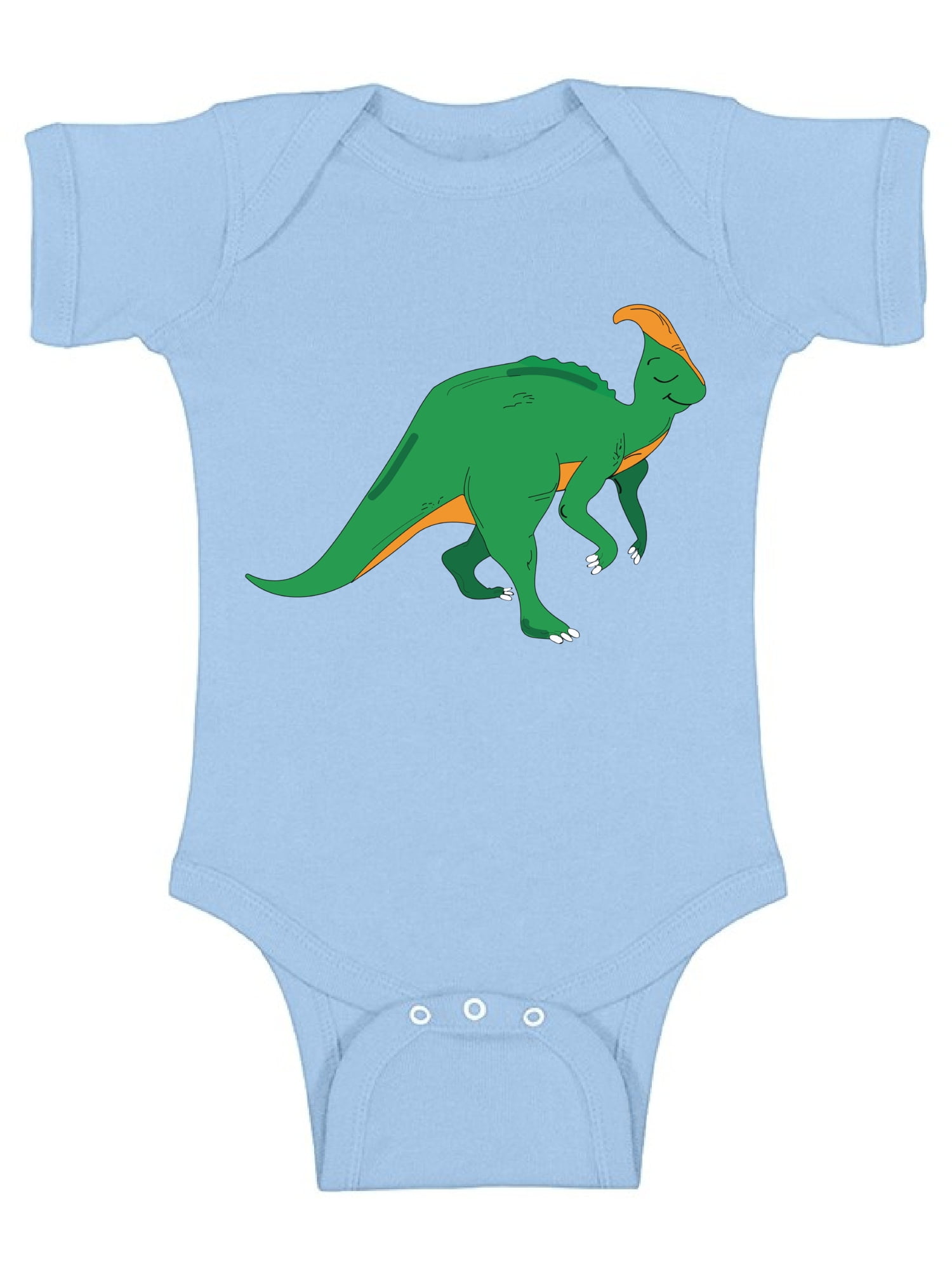 Awkward Styles Parasaurolophus Romper Baby Bodysuit Short Sleeve ...