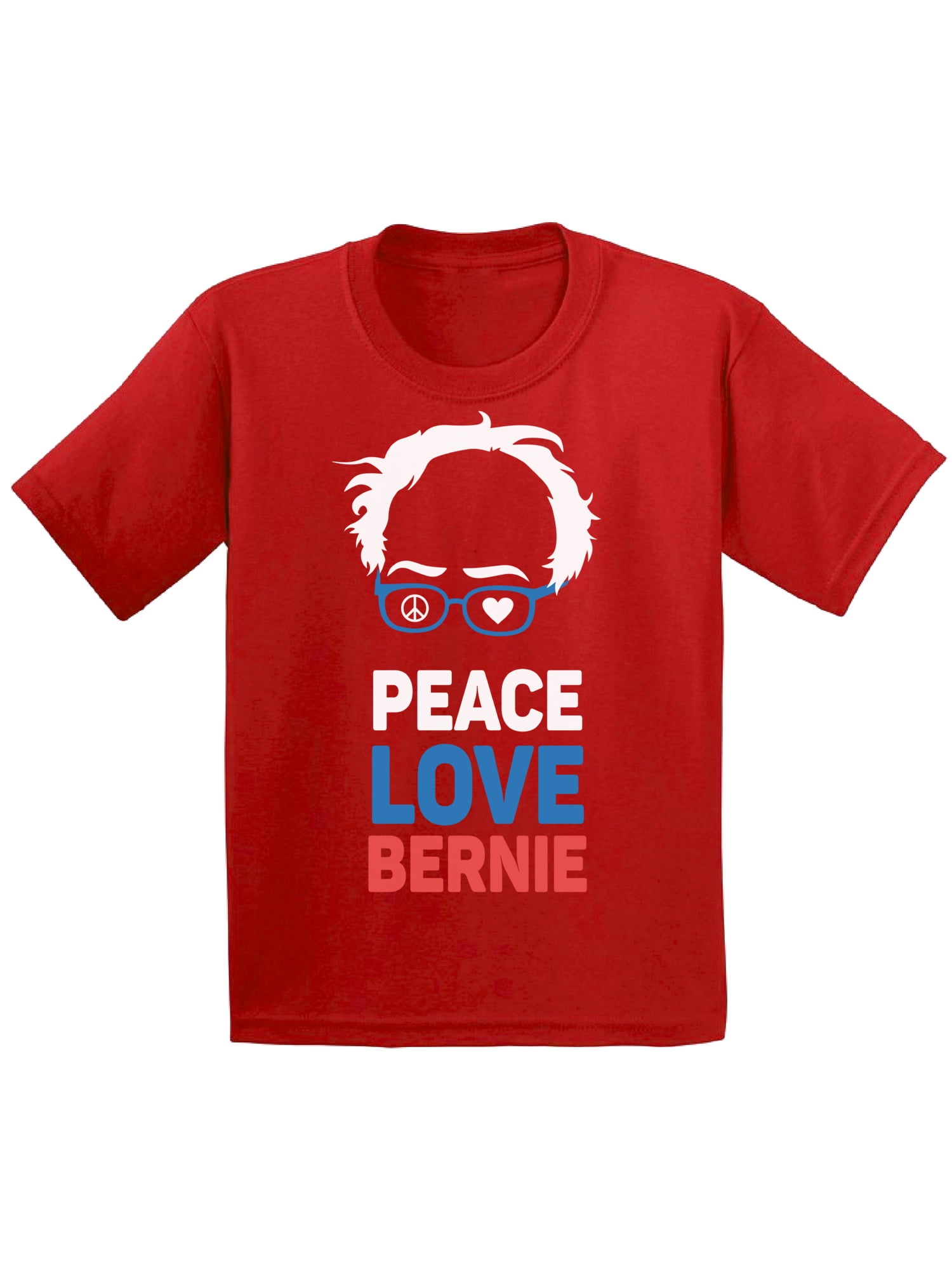 Awkward Styles Peace Love Bernie Youth Shirt Bernie Shirt Bernie for ...