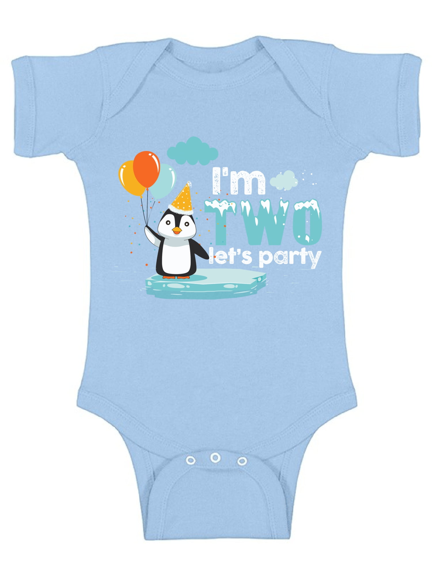 Awkward Styles Penguin Baby Bodysuit Short Sleeve Zoo Theme Baby ...